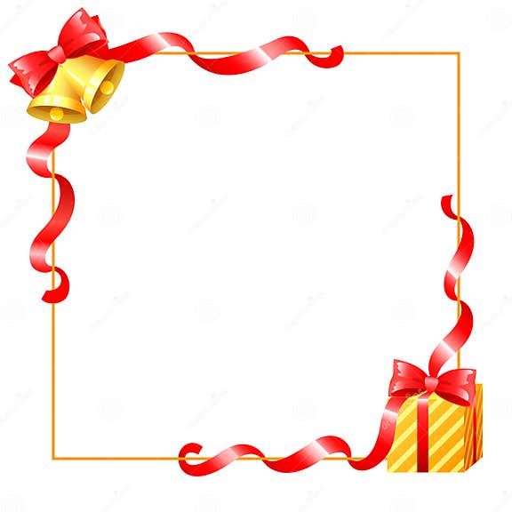 Ribbons border stock vector. Illustration of decorative - 21691544