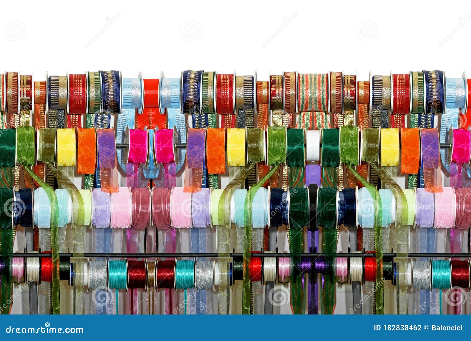 Ribbons stock photo. Image of packing, color, bunch - 182838462