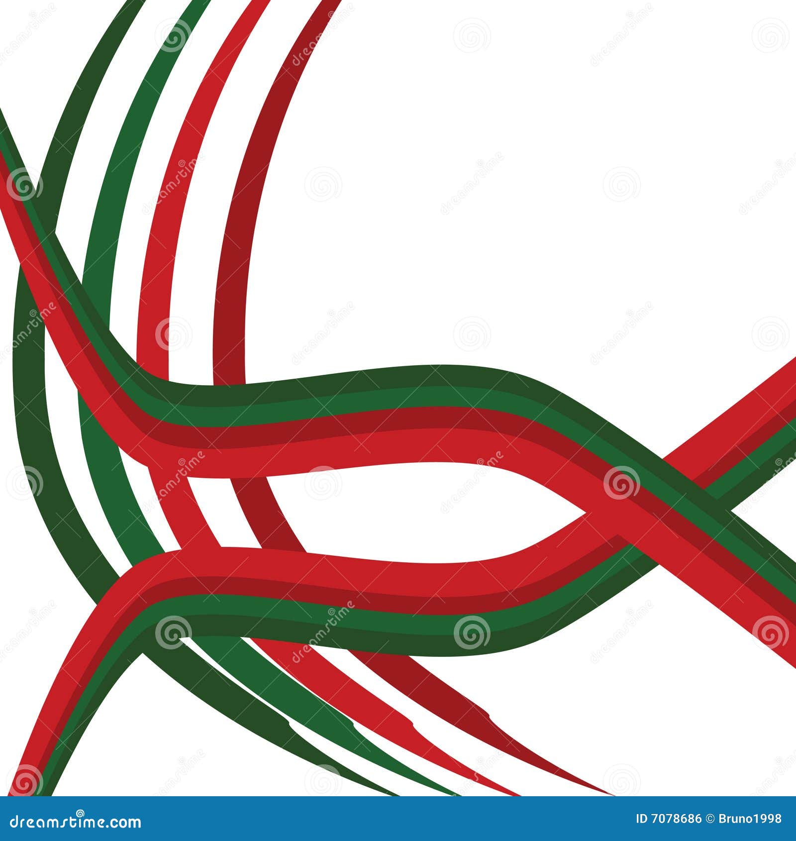 Ribbons and curves stock vector. Illustration of concept - 7078686