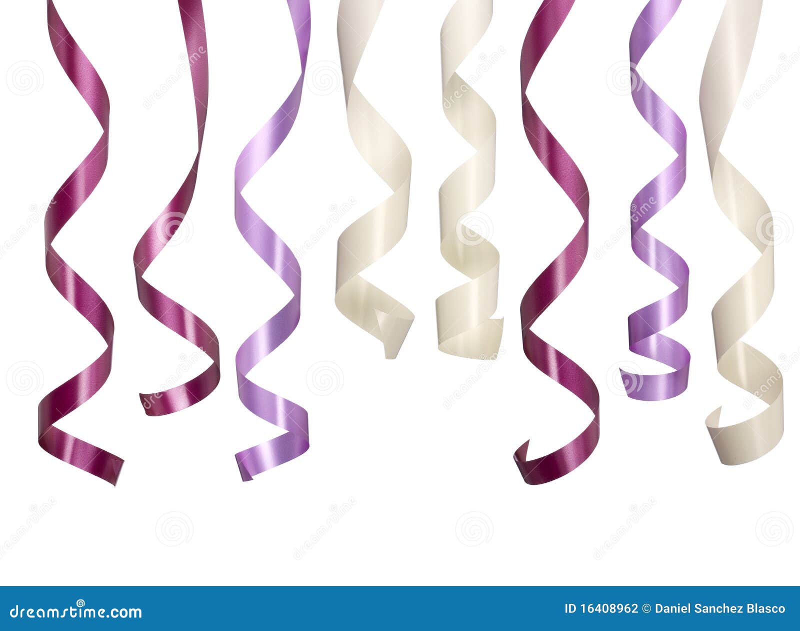 Ribbons hanging down stock illustration. Illustration of design - 16408962