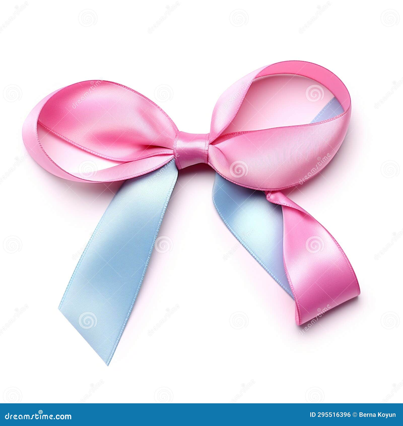 Ribbons of Hope for a Cure for Breast Cancer Stock Illustration ...