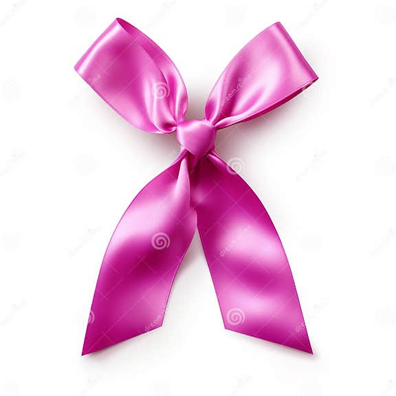 Ribbons of Hope on White Background Stock Illustration - Illustration ...