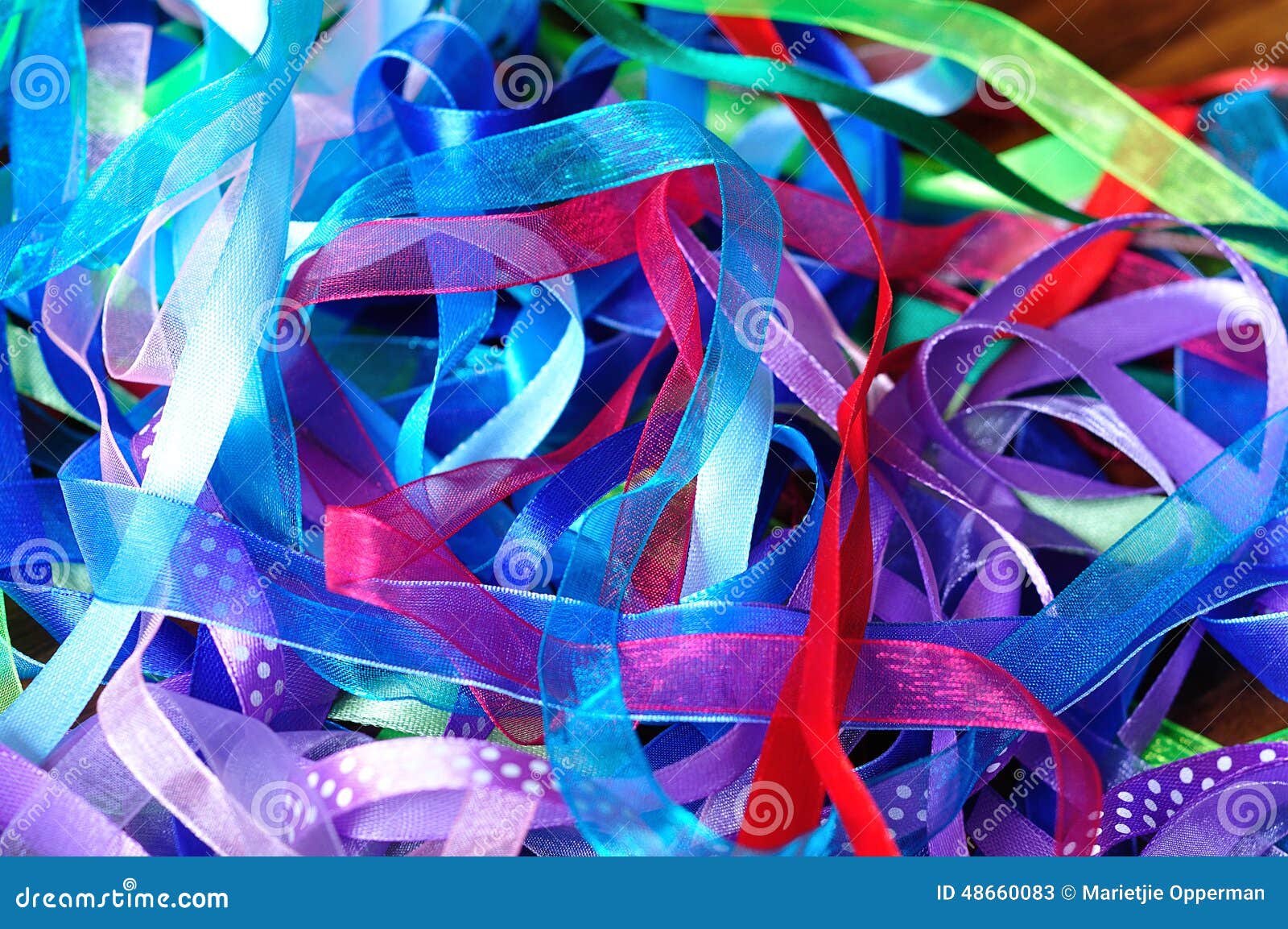 Ribbons stock image. Image of design, wrap, ribbons, gift - 48660083