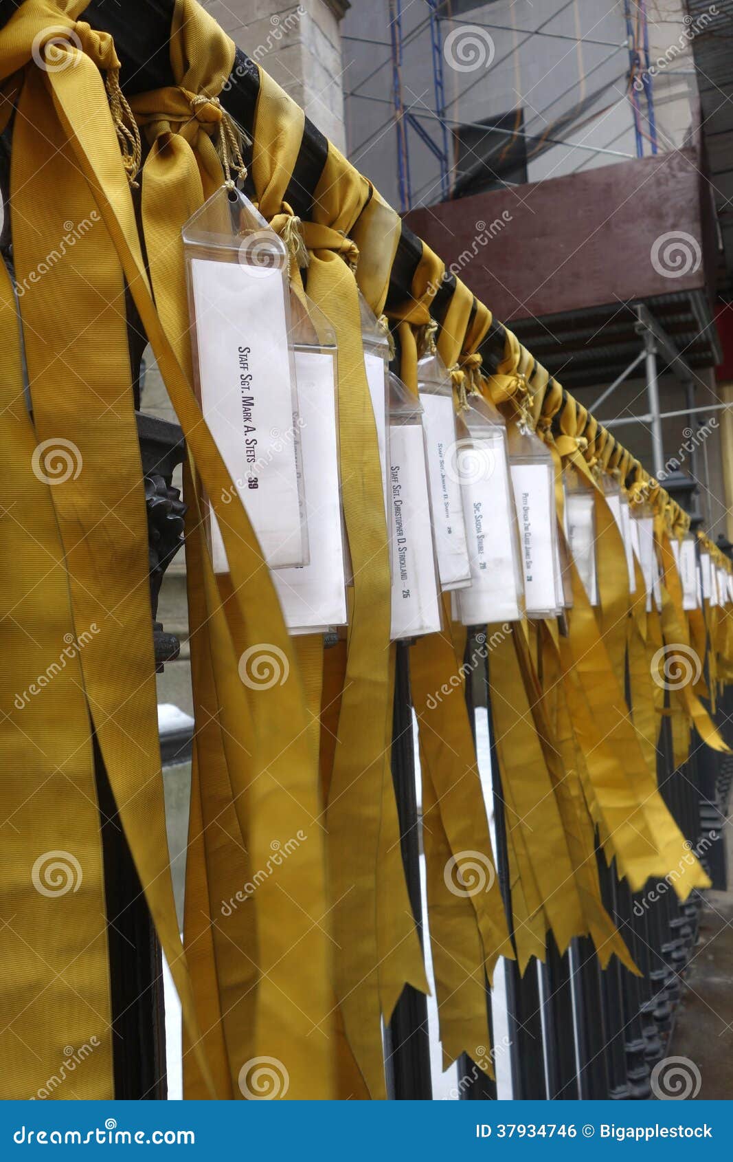 Ribbons for Soldiers editorial photo. Image of collegiate - 37934746