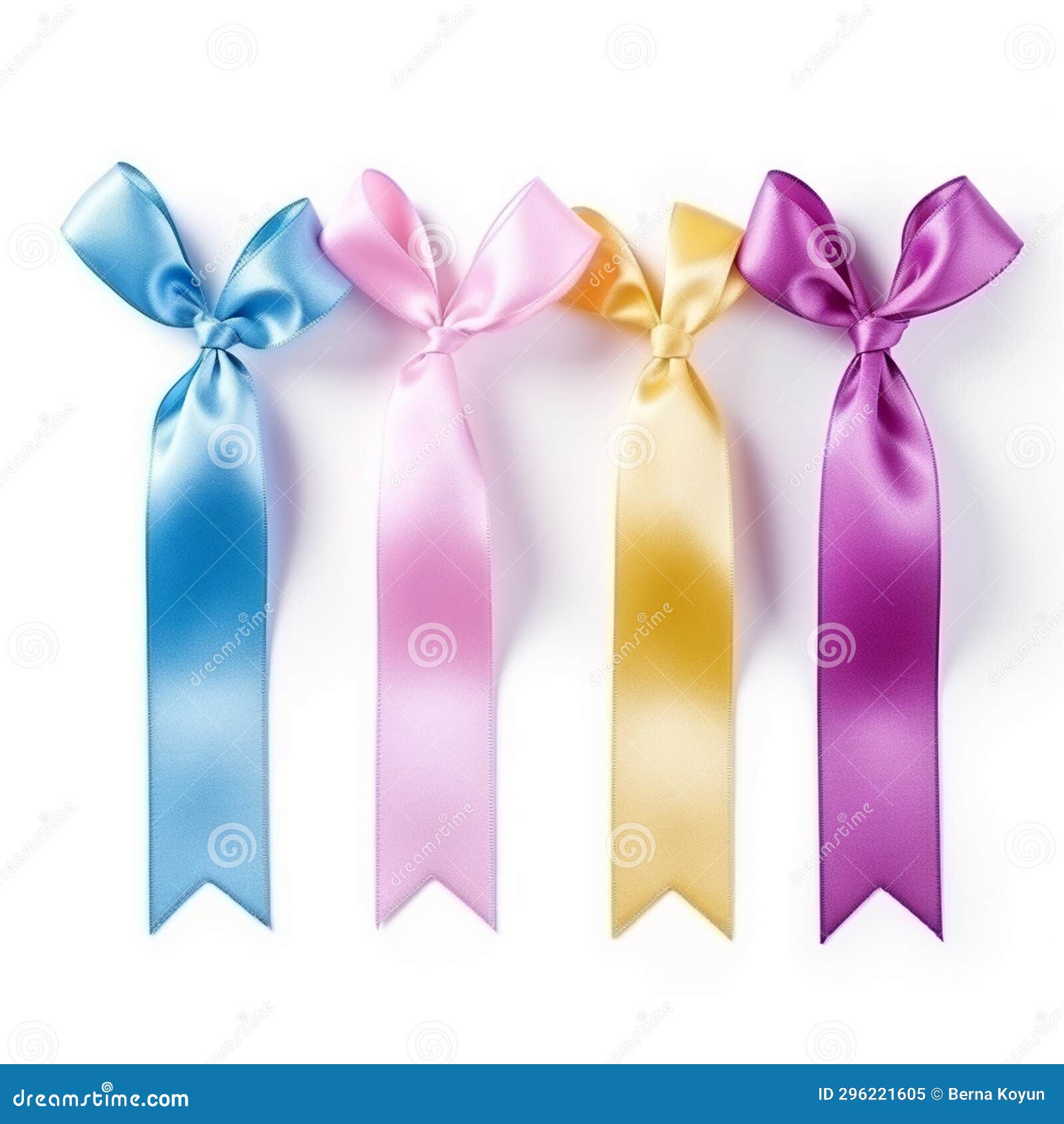Ribbons of Strength for Cancer Survivors Stock Illustration ...