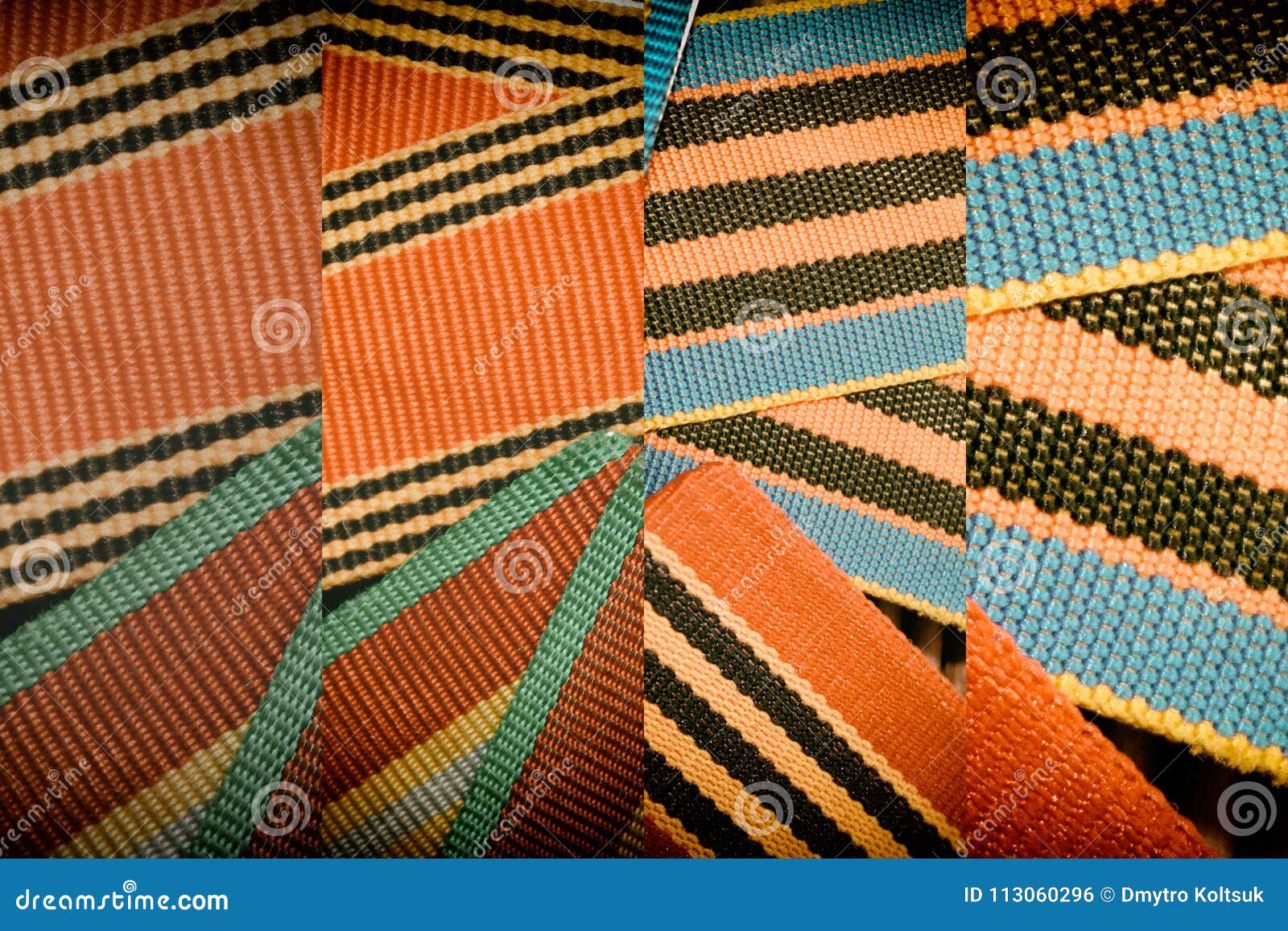 Ribbons Texture, Macro Textile Background for Web Site or Mobile ...