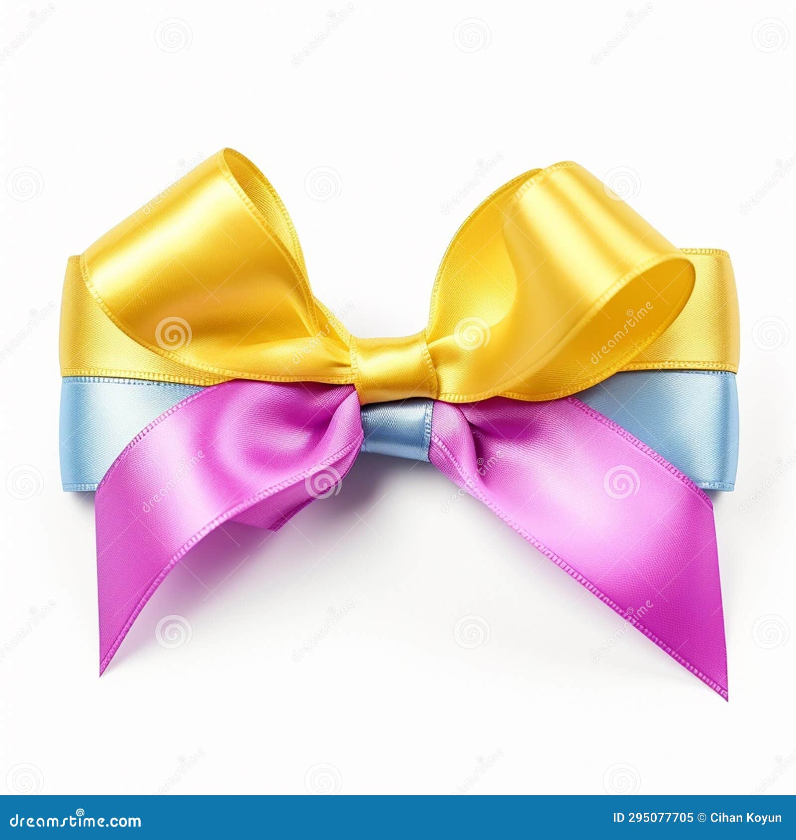 Ribbons of Unity for those Who are Fighting Together Stock Illustration ...