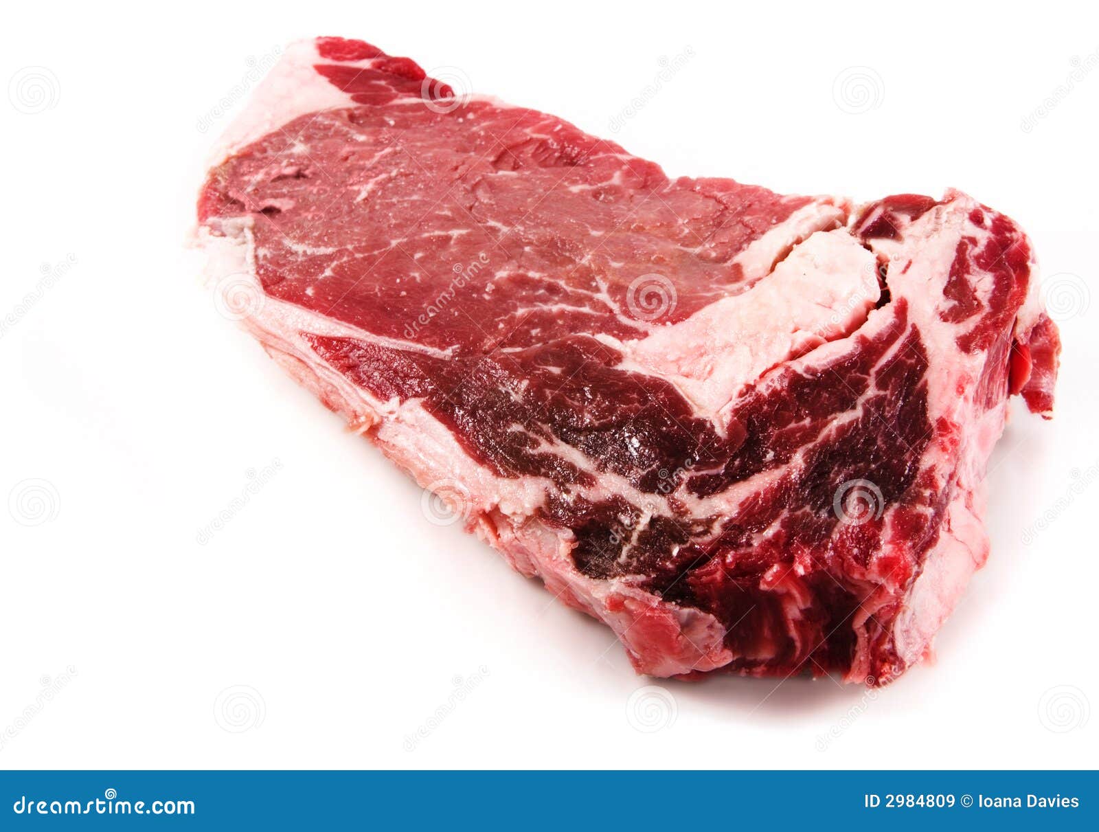Ribeye steak stock image. Image of beef, isolated, atkins - 2984809