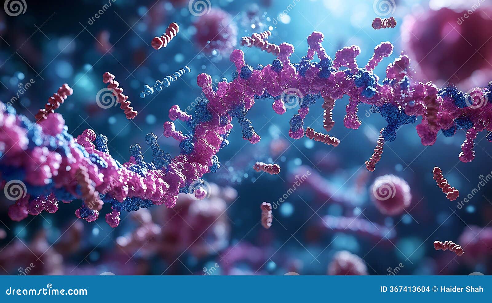 Ribosomes, Protein Builders Of Cell. Cute Children Creature, AI ...