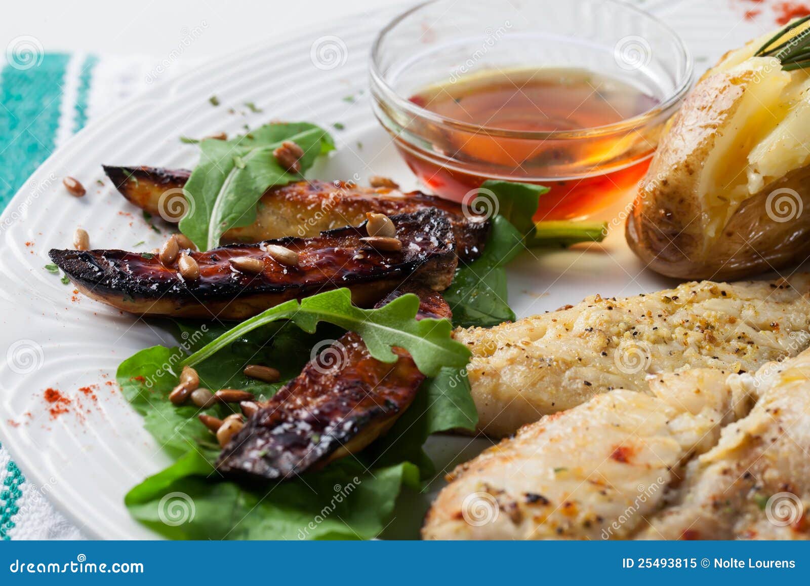 Ribs and fish stock image. Image of fillet, steak, oven - 25493815