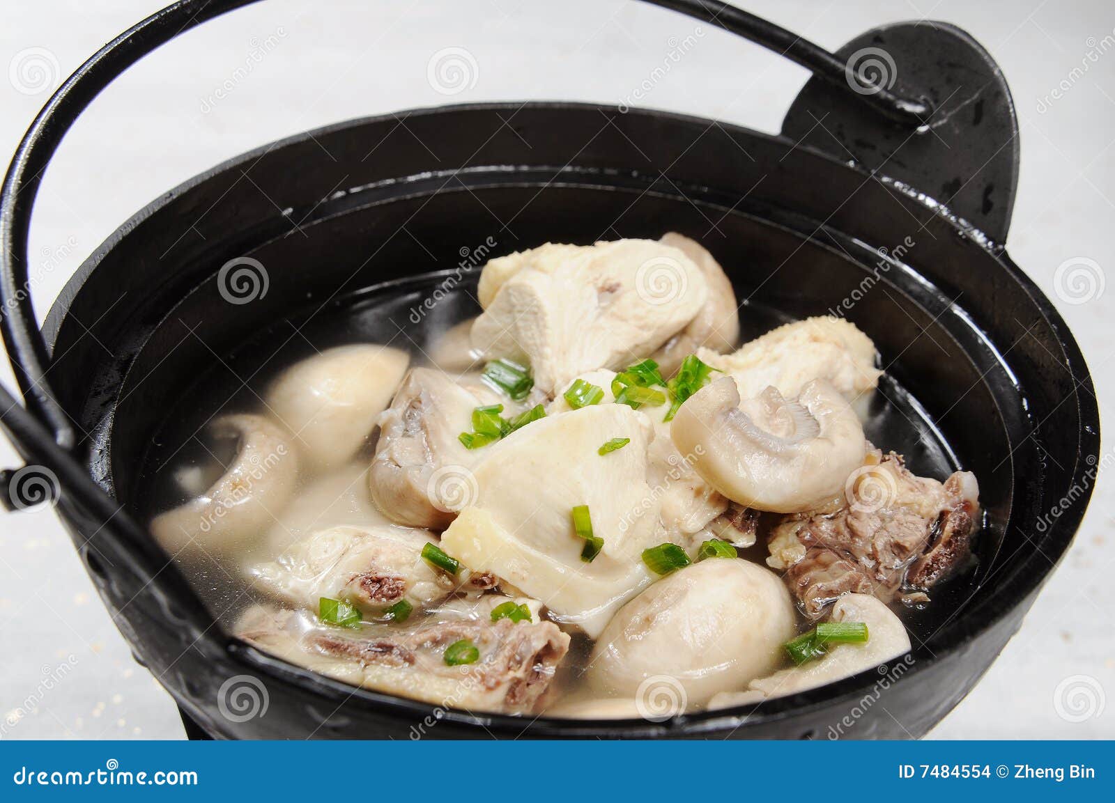 Ribs soup stock photo. Image of gourmet, pork, asians - 7484554