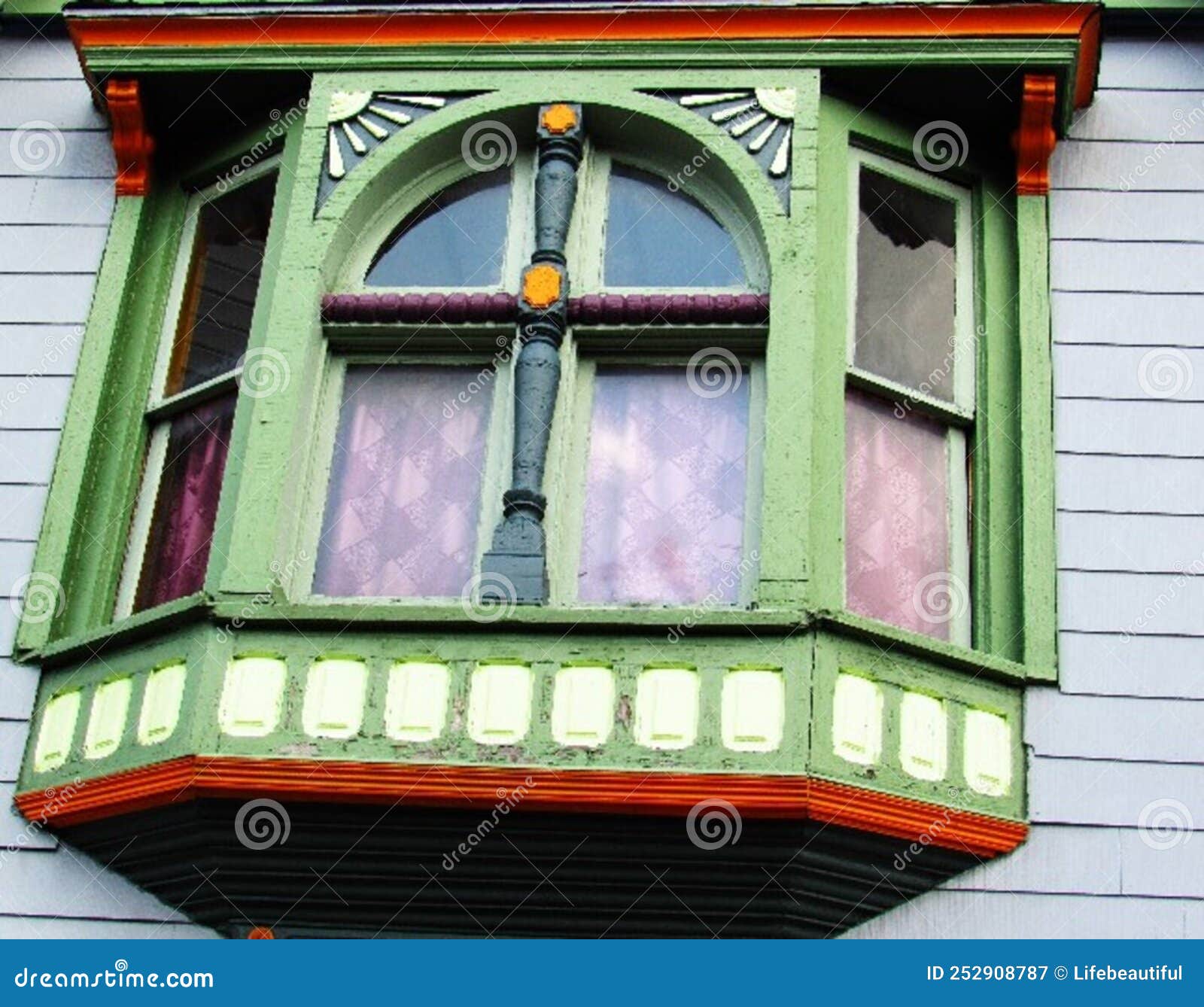 Victorian window stock image. Image of frame, building - 252908787