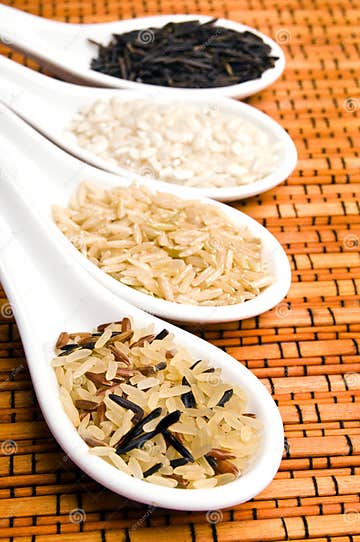 Rice stock image. Image of nutrition, asian, food, spoons - 16743317
