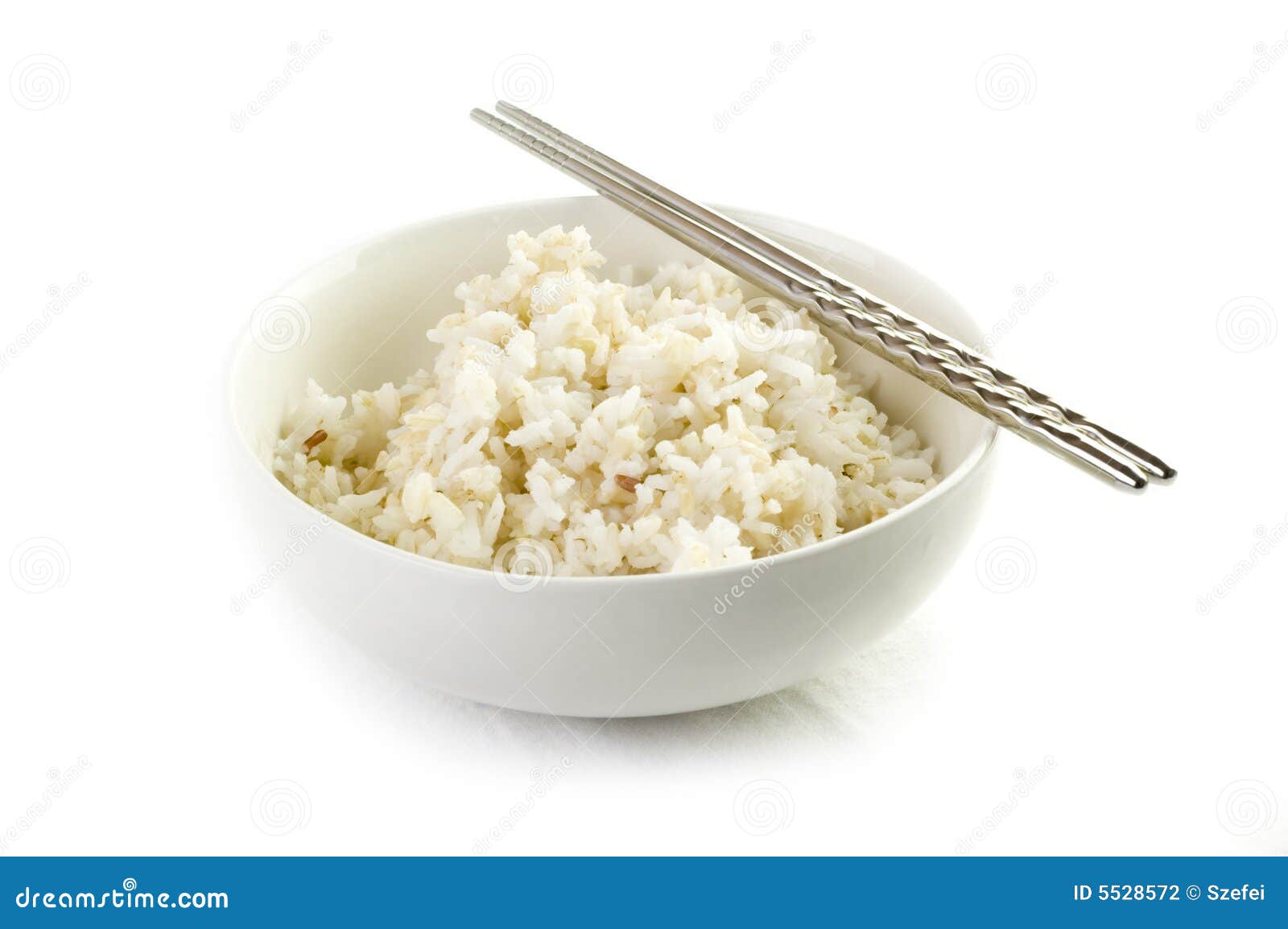 Rice stock photo. Image of asian, close, dietary, bowl - 5528572