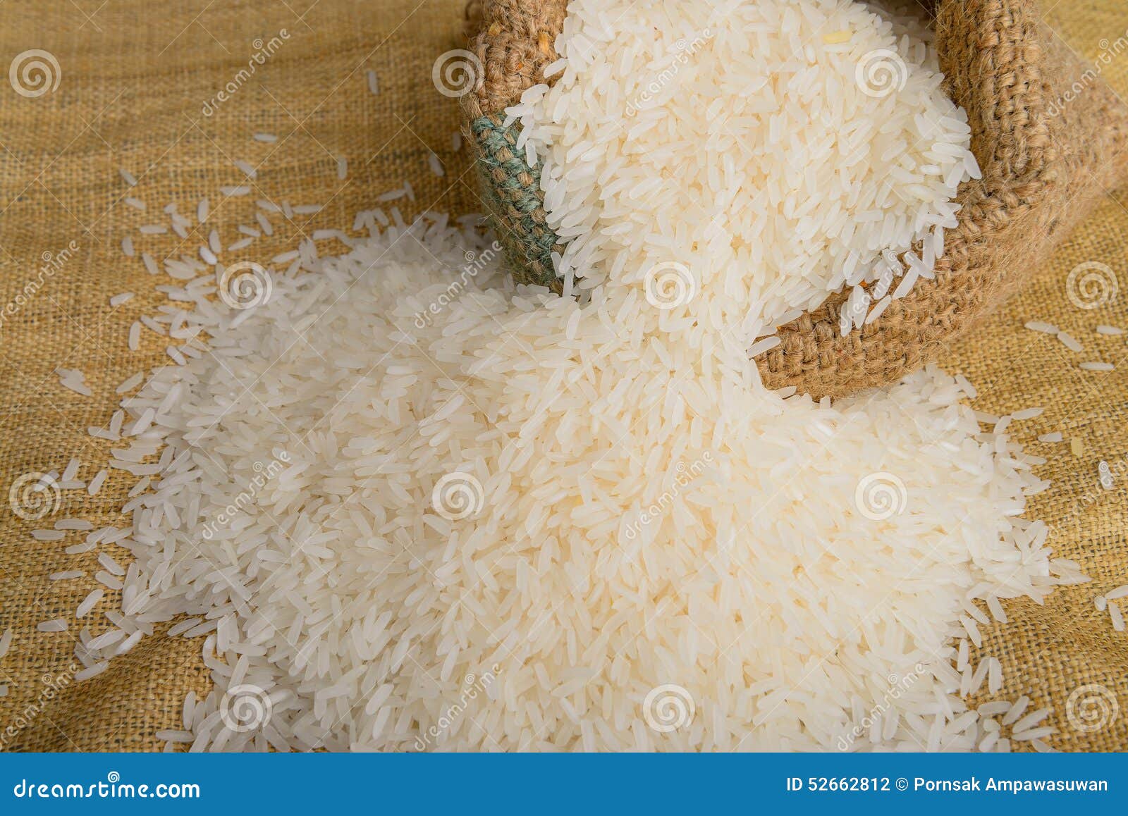 Rice stock photo. Image of rice, jasmine, dietary, nutrition - 52662812