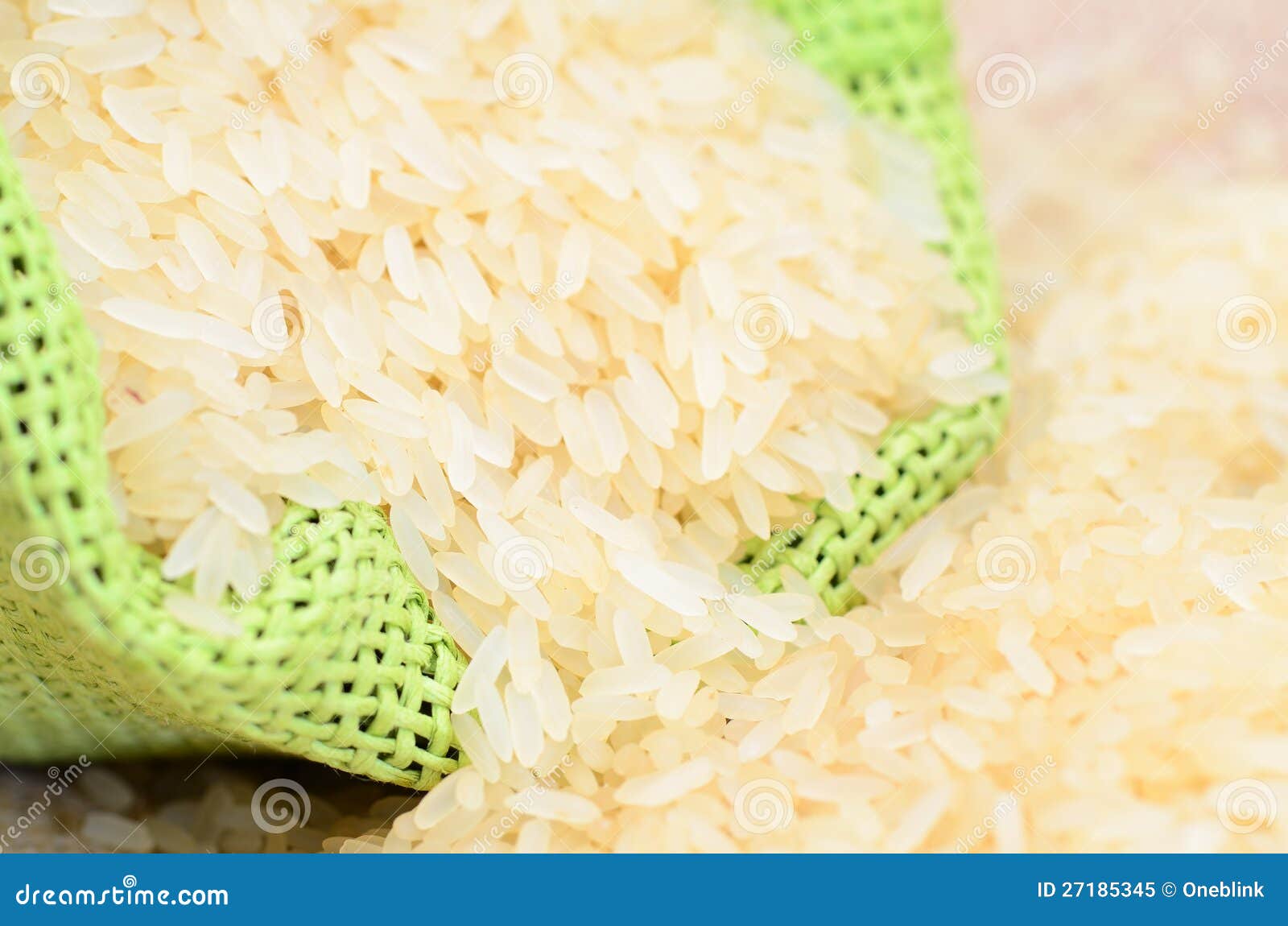 Rice in bag stock image. Image of nutrition, organic - 27185345