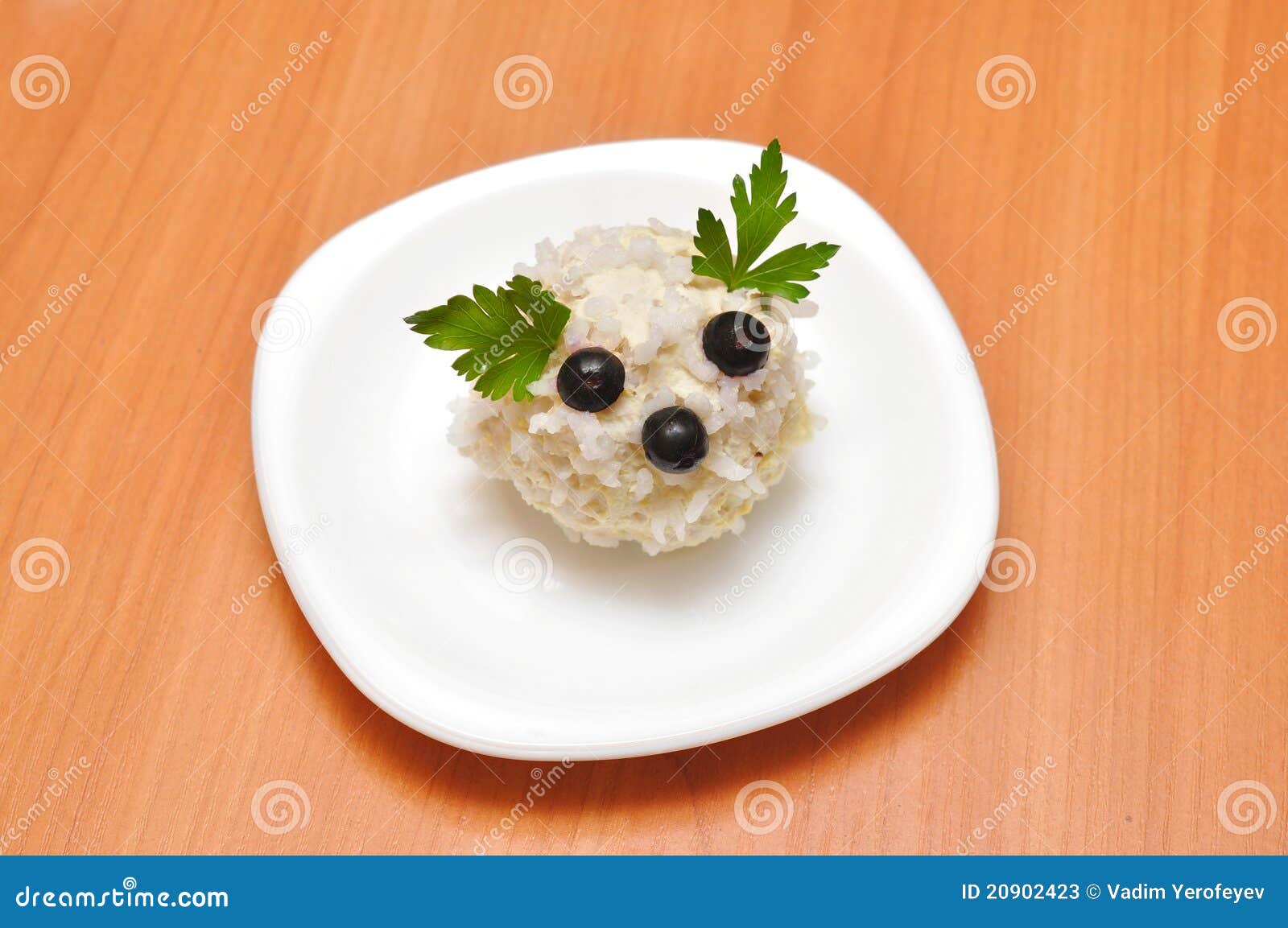Rice ball stock image. Image of snack, plate, appetizer - 20902423