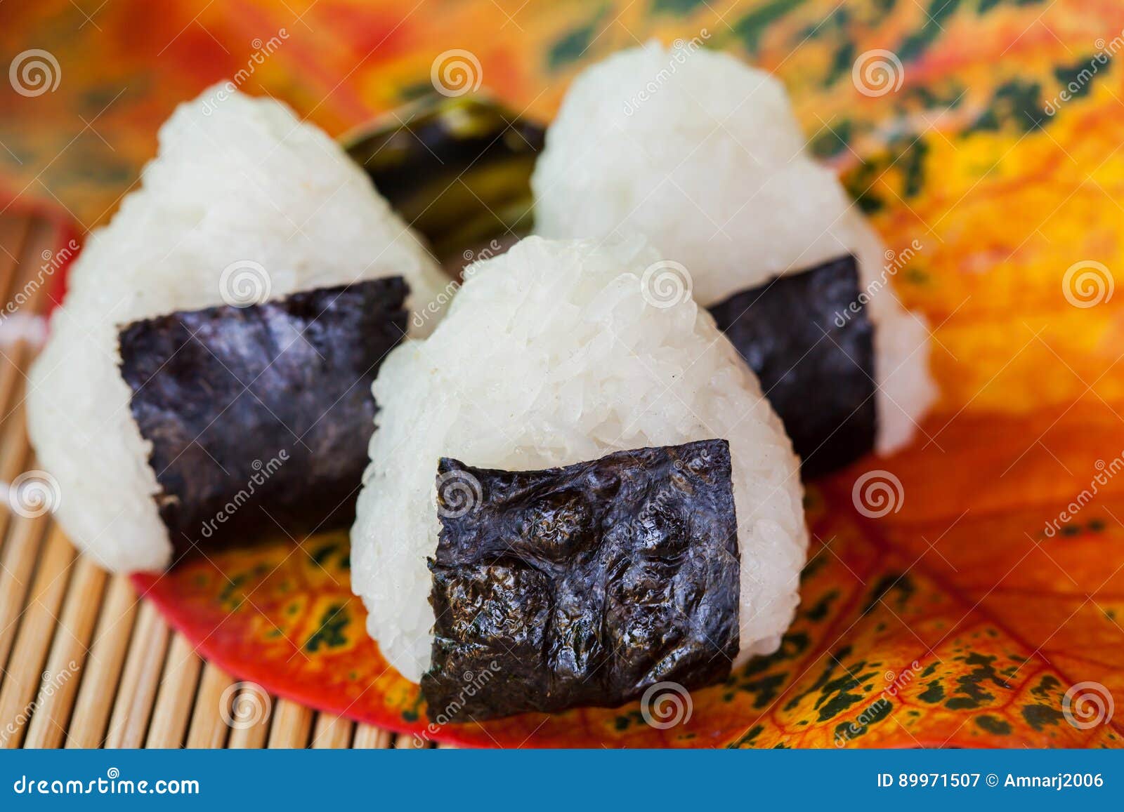 Rice ball food home made stock image. Image of cooking - 89971507