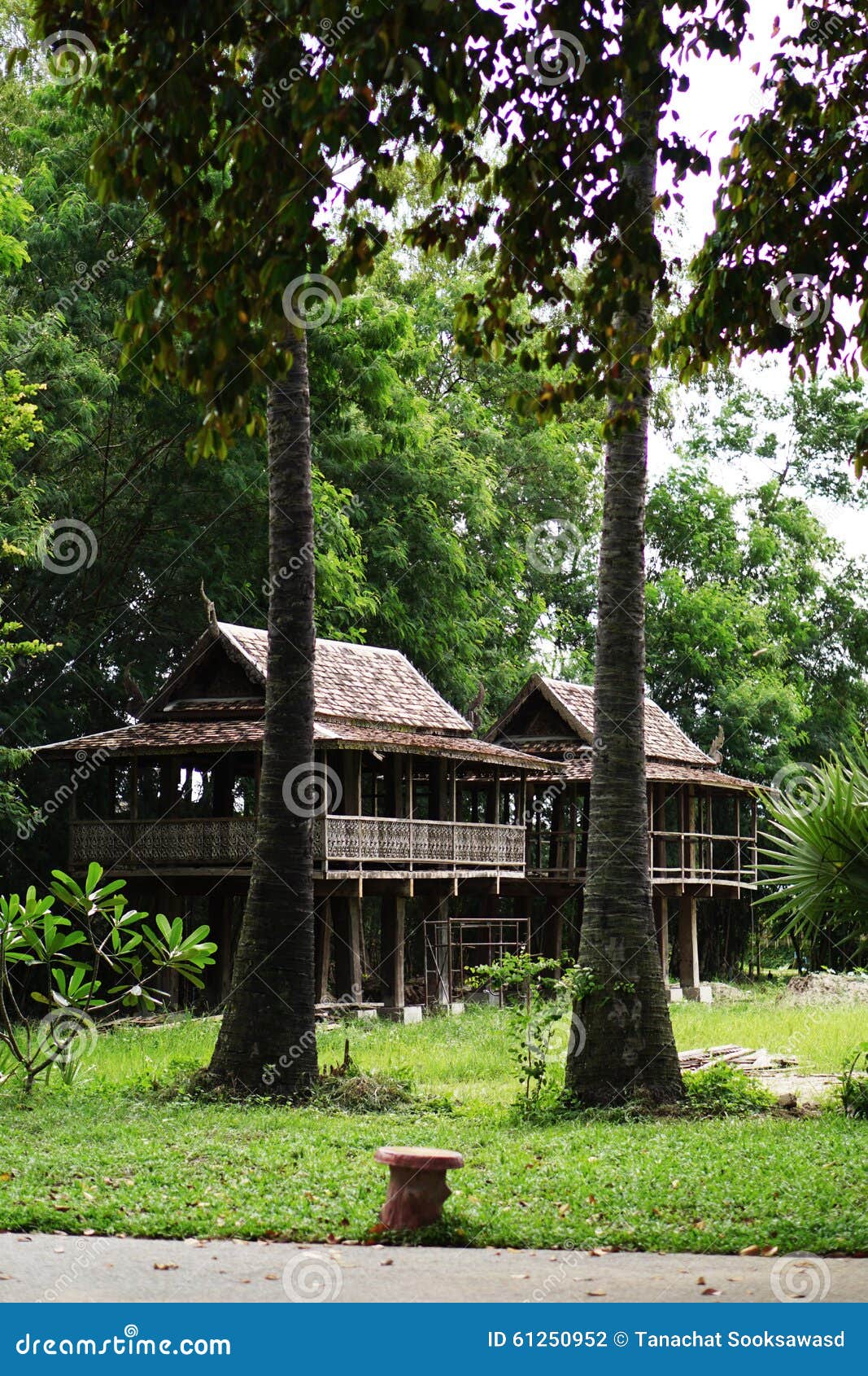 Rice Barn / Chiang Mai, Thailand. Stock Photo - Image of tradition ...