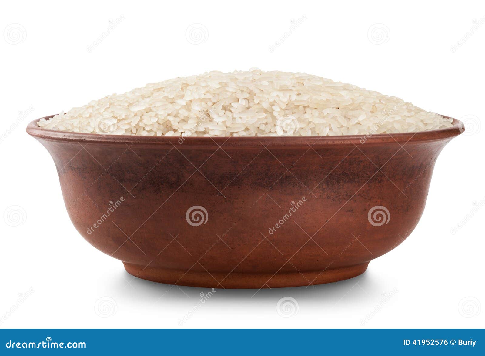 Rice bowl stock photo. Image of grain, rice, dinner, organic - 41952576