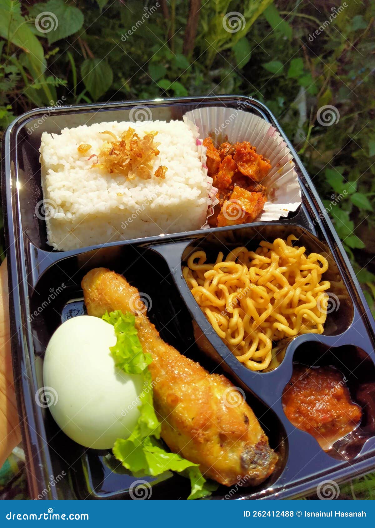 Rice Box, Bento, Chicken Rice Box Stock Photo - Image of rice, bento ...