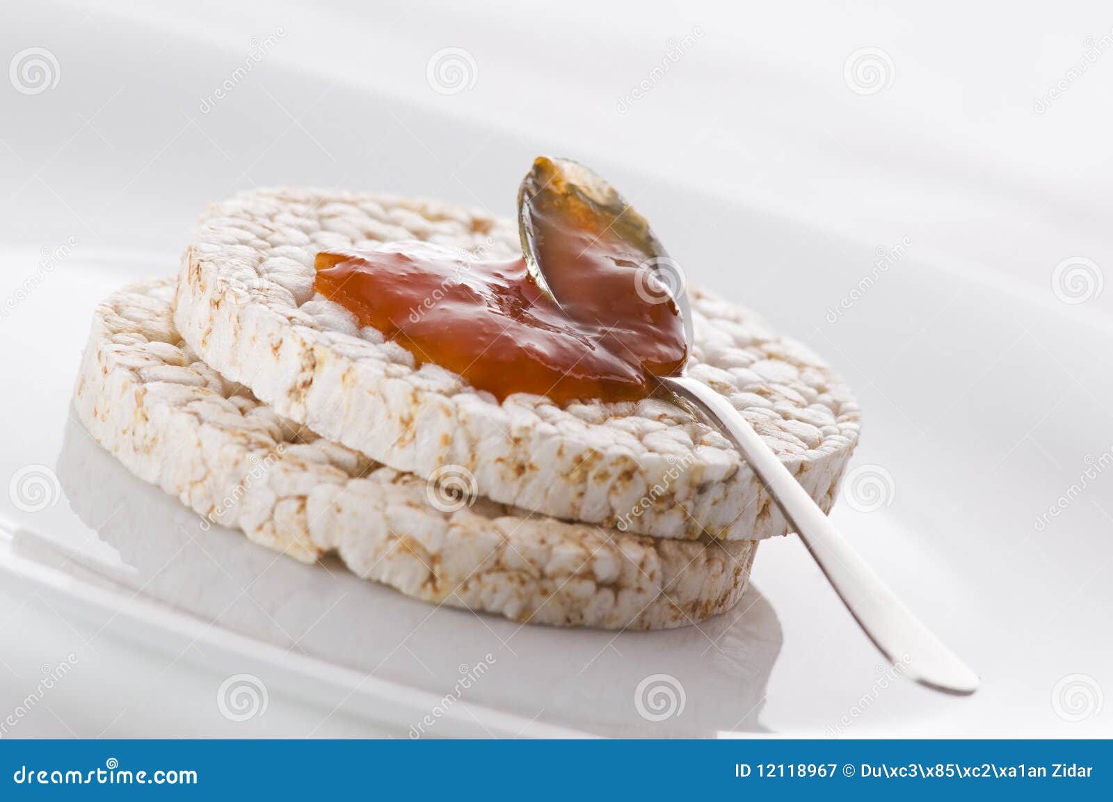 Rice cake stock image. Image of corn, stack, food, plate - 12118967