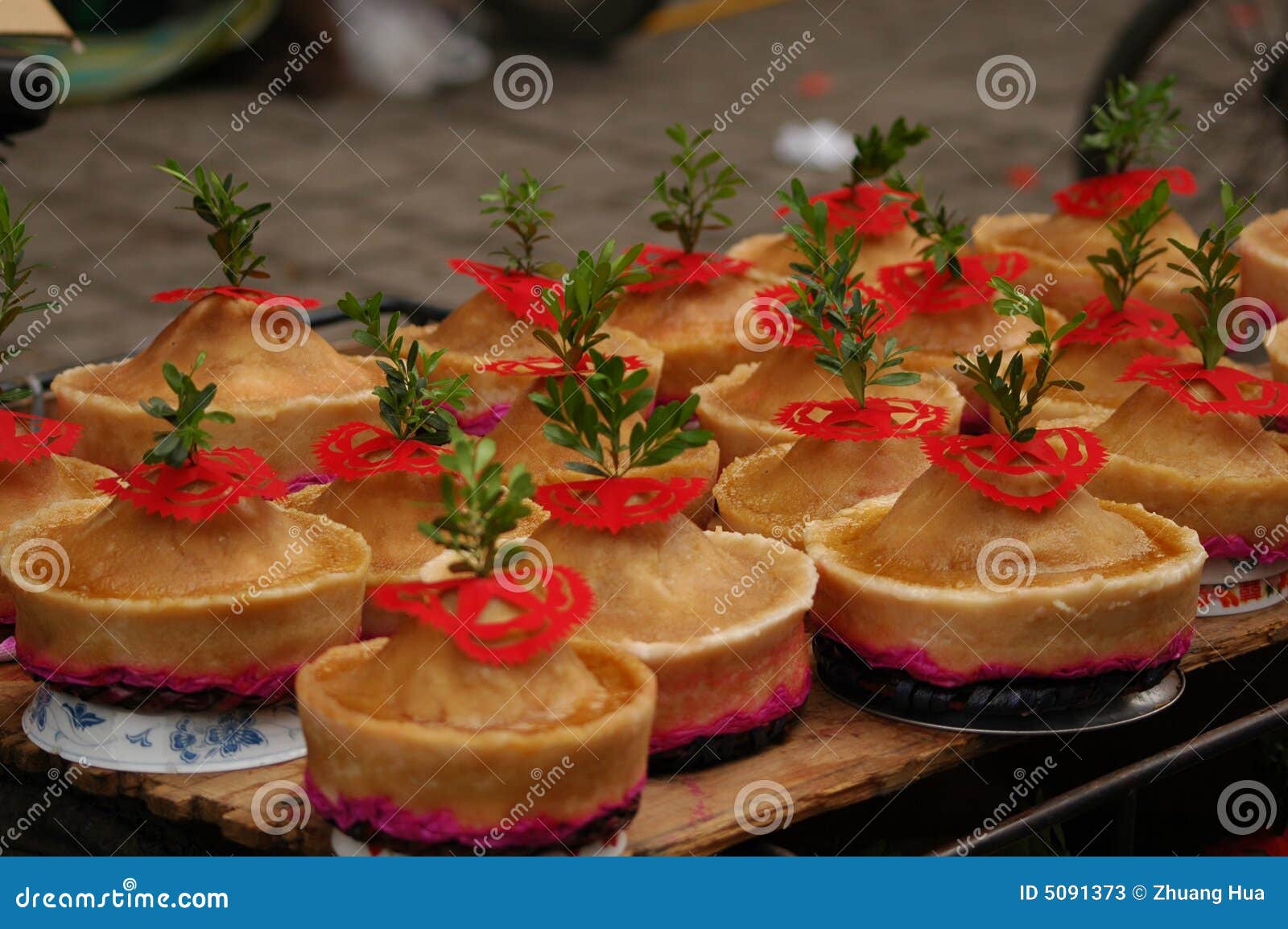 Rice cake stock image. Image of cake, welfare, sweet, chinese - 5091373