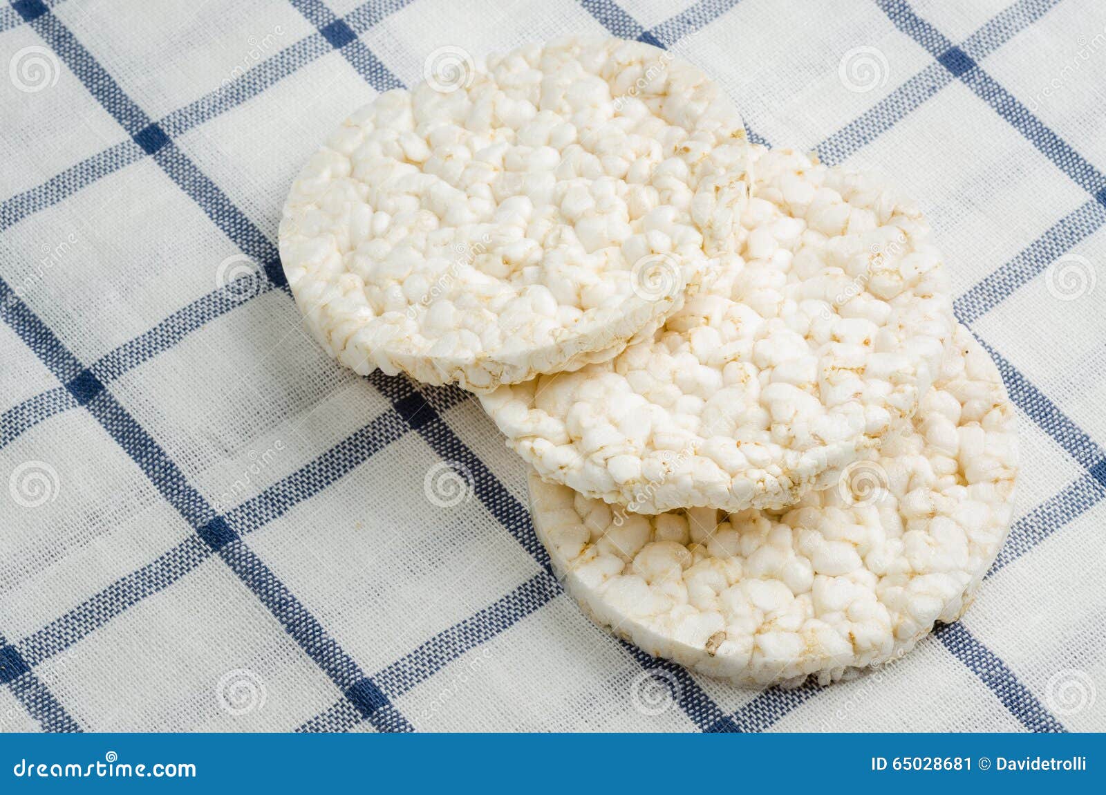Rice cake, puffed rice stock image. Image of snack, calories - 65028681