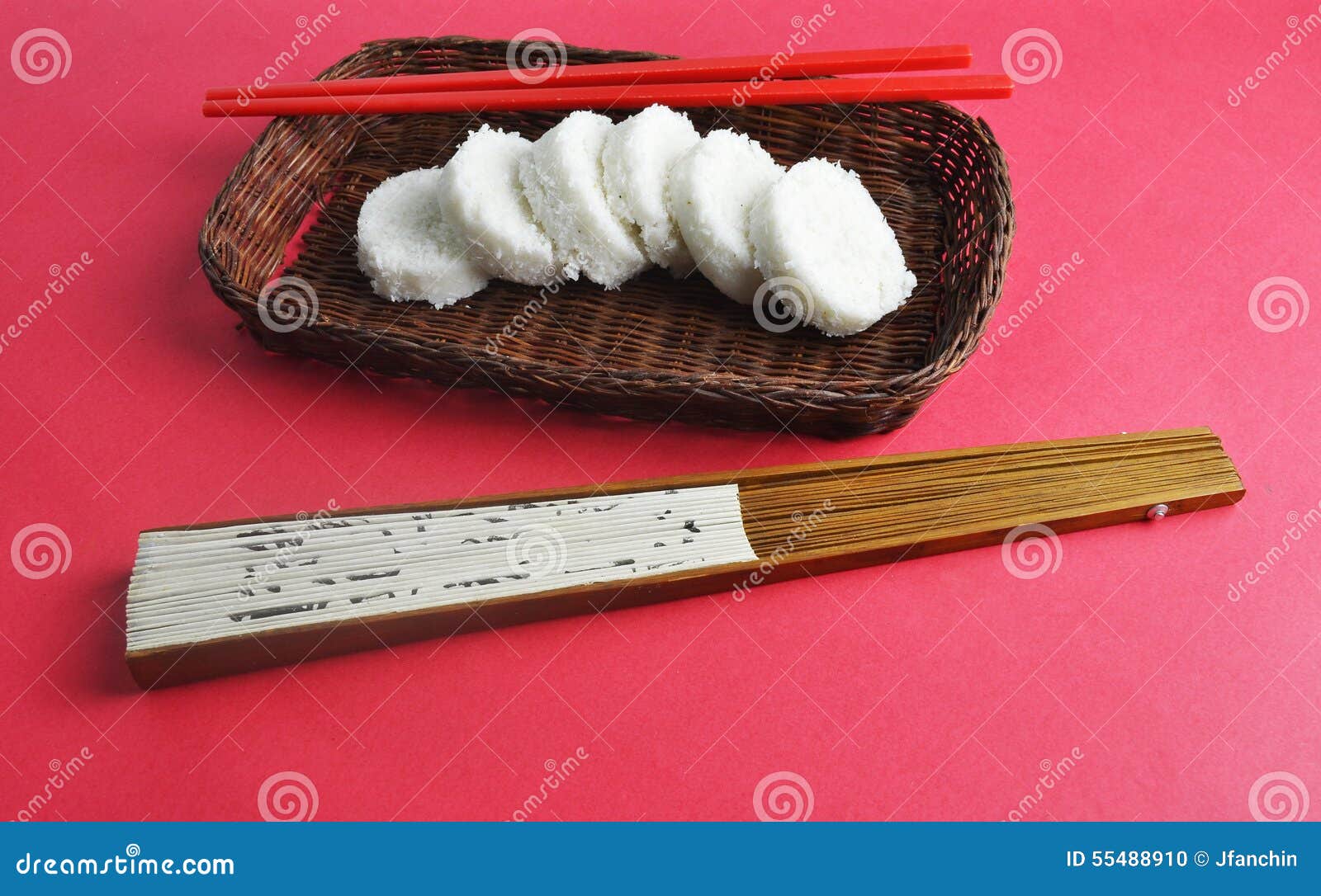 Rice cake slices stock photo. Image of gastronomy, healthy - 55488910