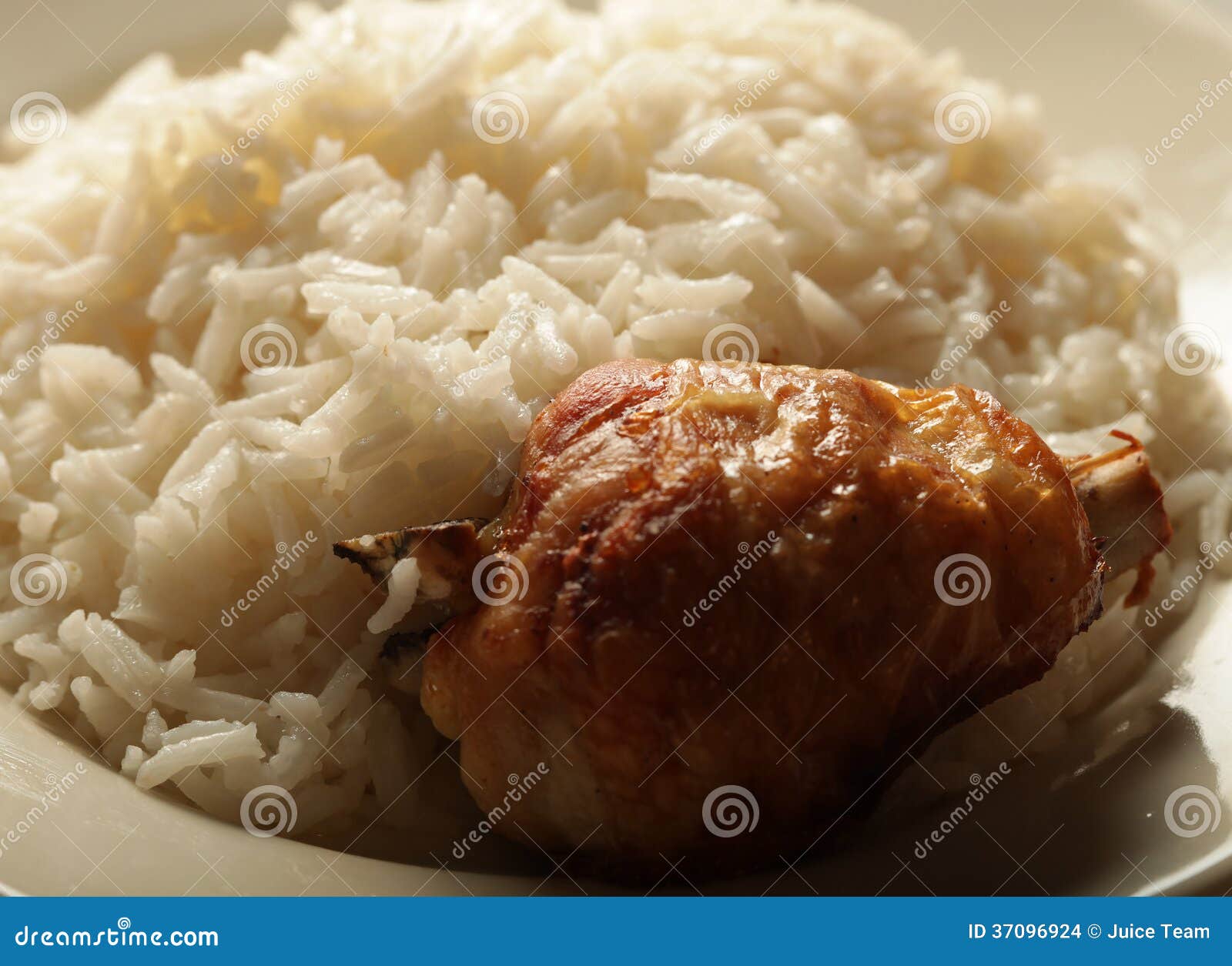 Rice with chiken stock photo. Image of industry, fresh - 37096924