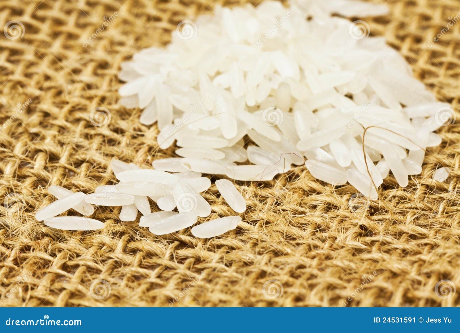 Rice on cloth stock image. Image of fresh, bowl, cereal - 24531591