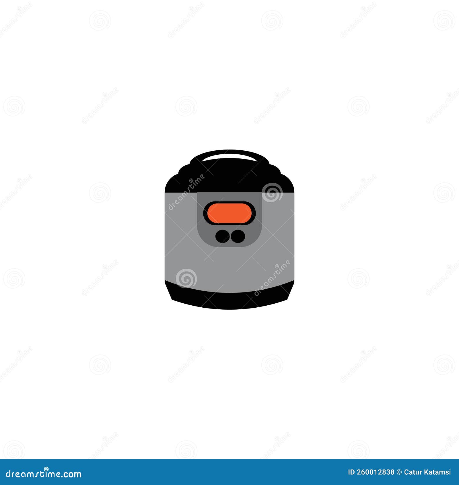 Rice Cooker Icon Logo Vector Stock Illustration - Illustration of icon ...