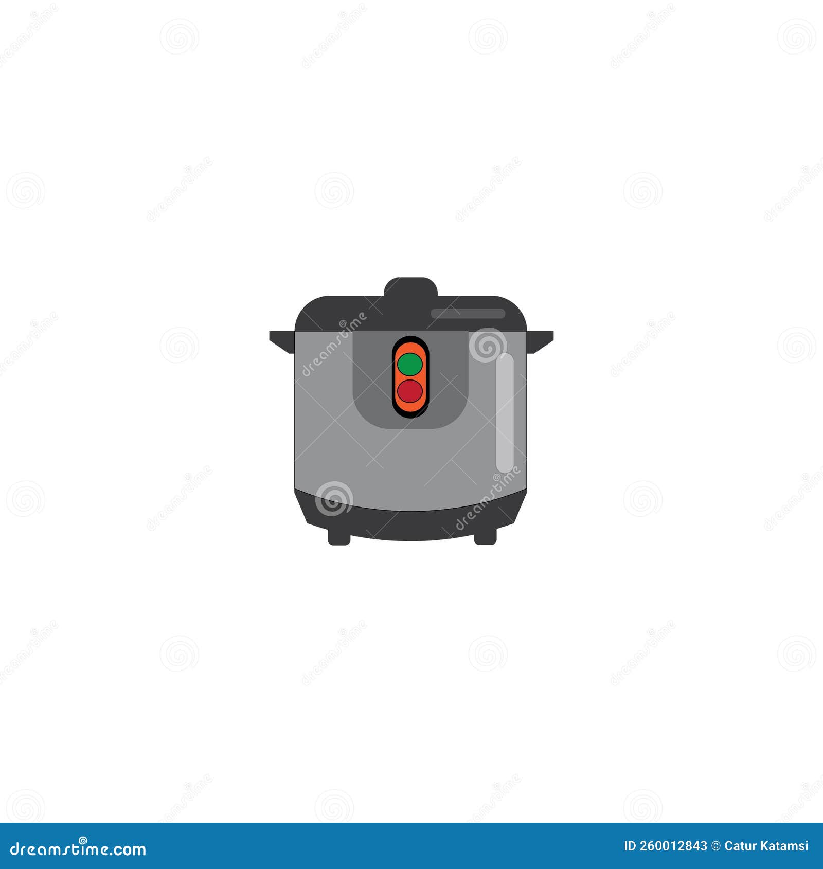 Rice Cooker Icon Logo Vector Stock Illustration - Illustration of icon ...