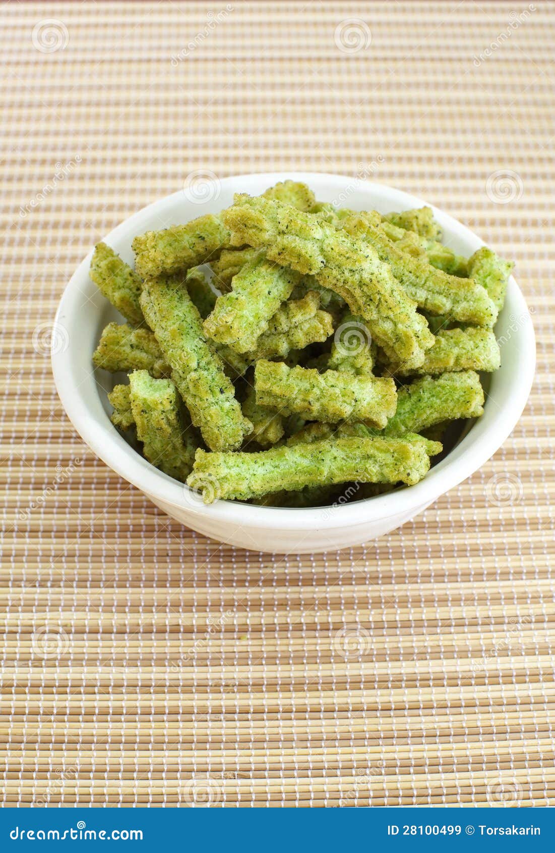 Rice crisp ,wasabi flavor stock image. Image of dieting - 28100499