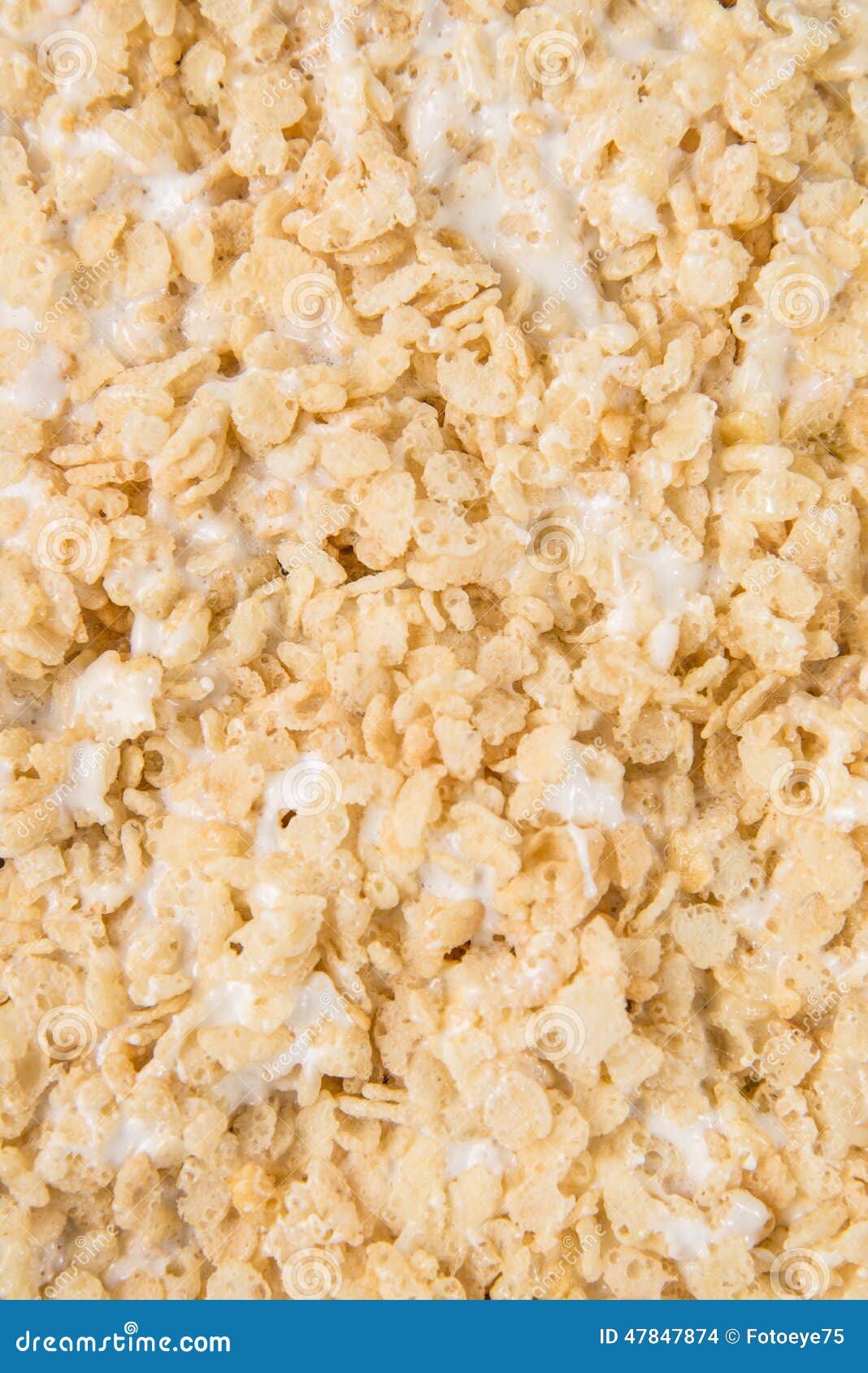Rice Crispy Treat Background Stock Photo - Image of pattern, treats ...