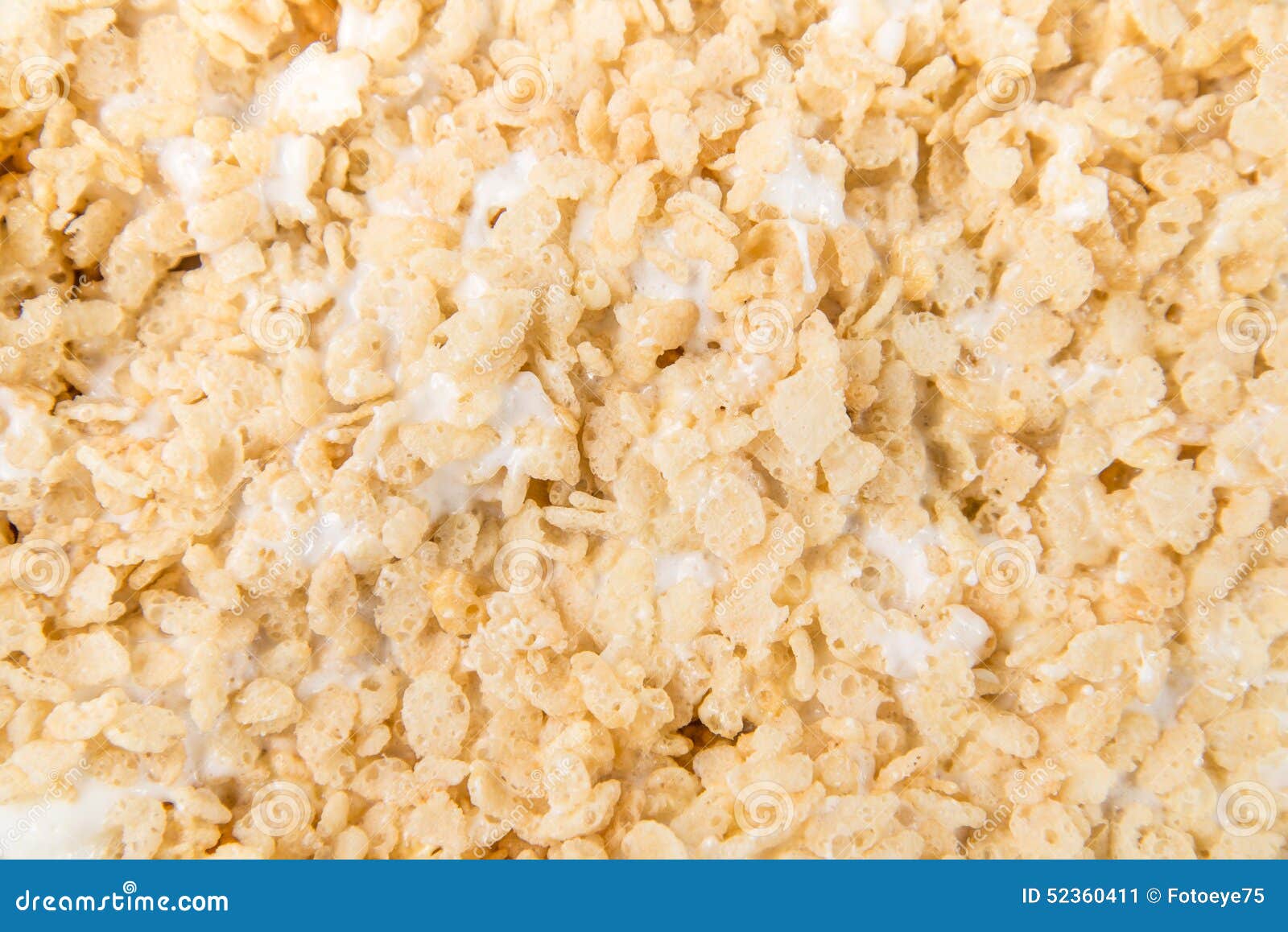 Rice Crispy Treat Background Stock Image - Image of treats, healthy ...
