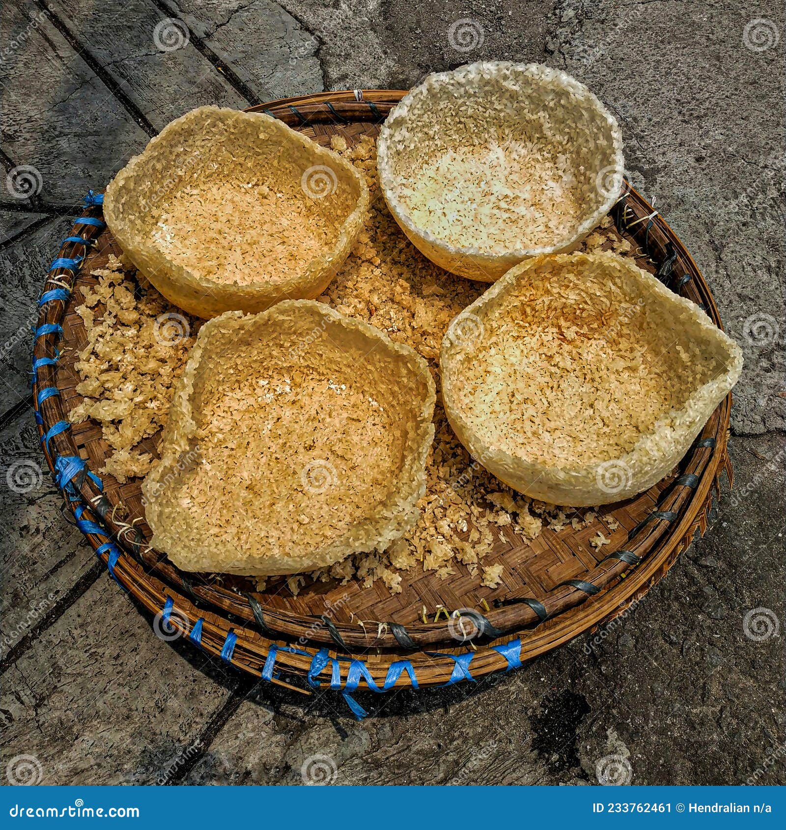 Rice Crust Dried in the Sun. Stock Image - Image of crust, snack: 233762461
