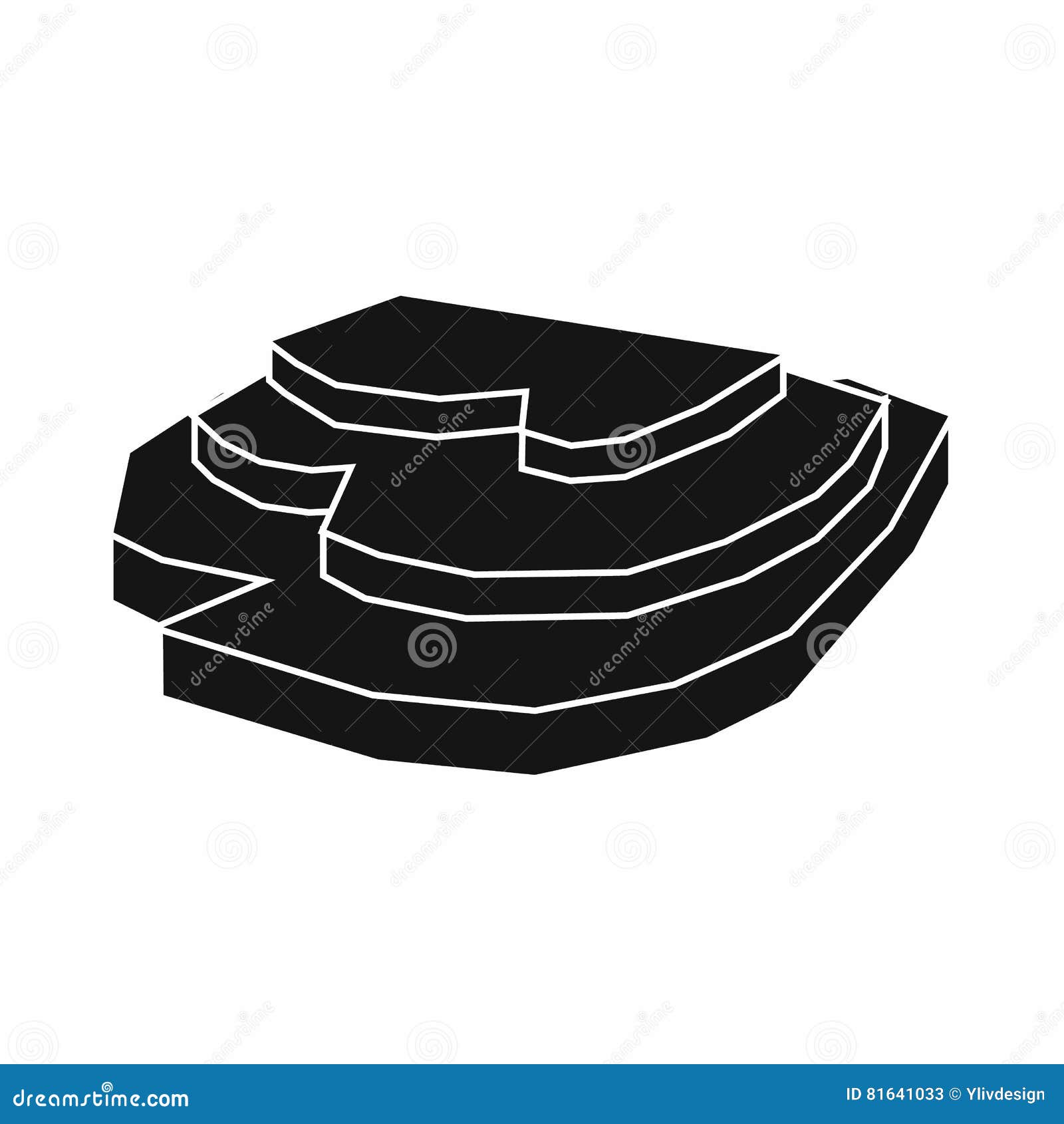 Rice Field Icon, Simple Style Stock Vector - Illustration of asia, husk ...