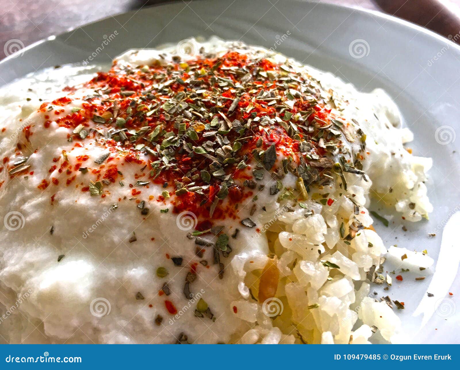 Rice food isolate stock image. Image of nutrition, dish - 109479485