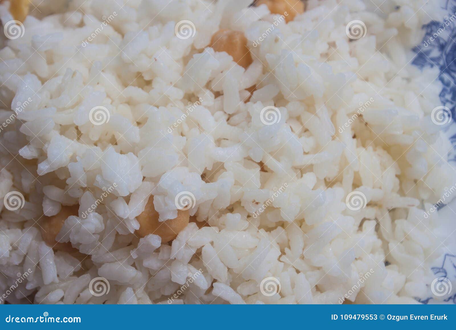 Rice food isolate stock image. Image of eating, healthy - 109479553