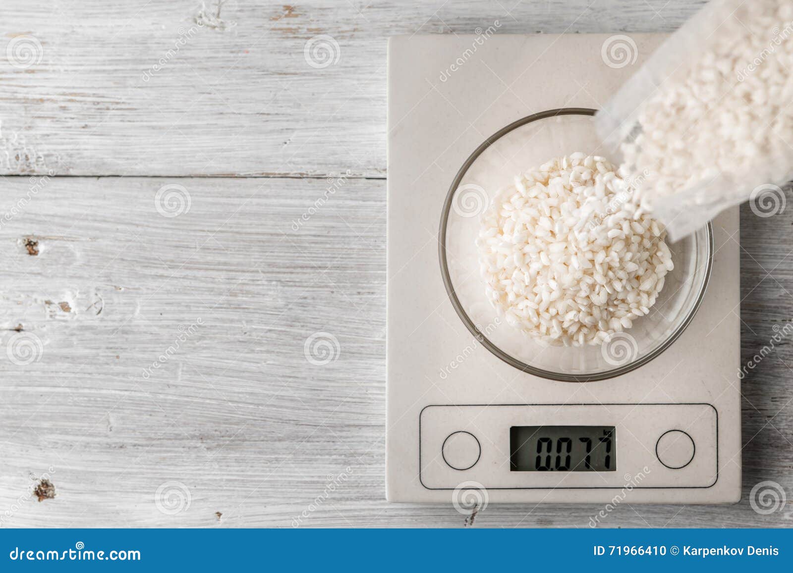Rice On A Scale Royalty-Free Stock Photo | CartoonDealer.com #3831195