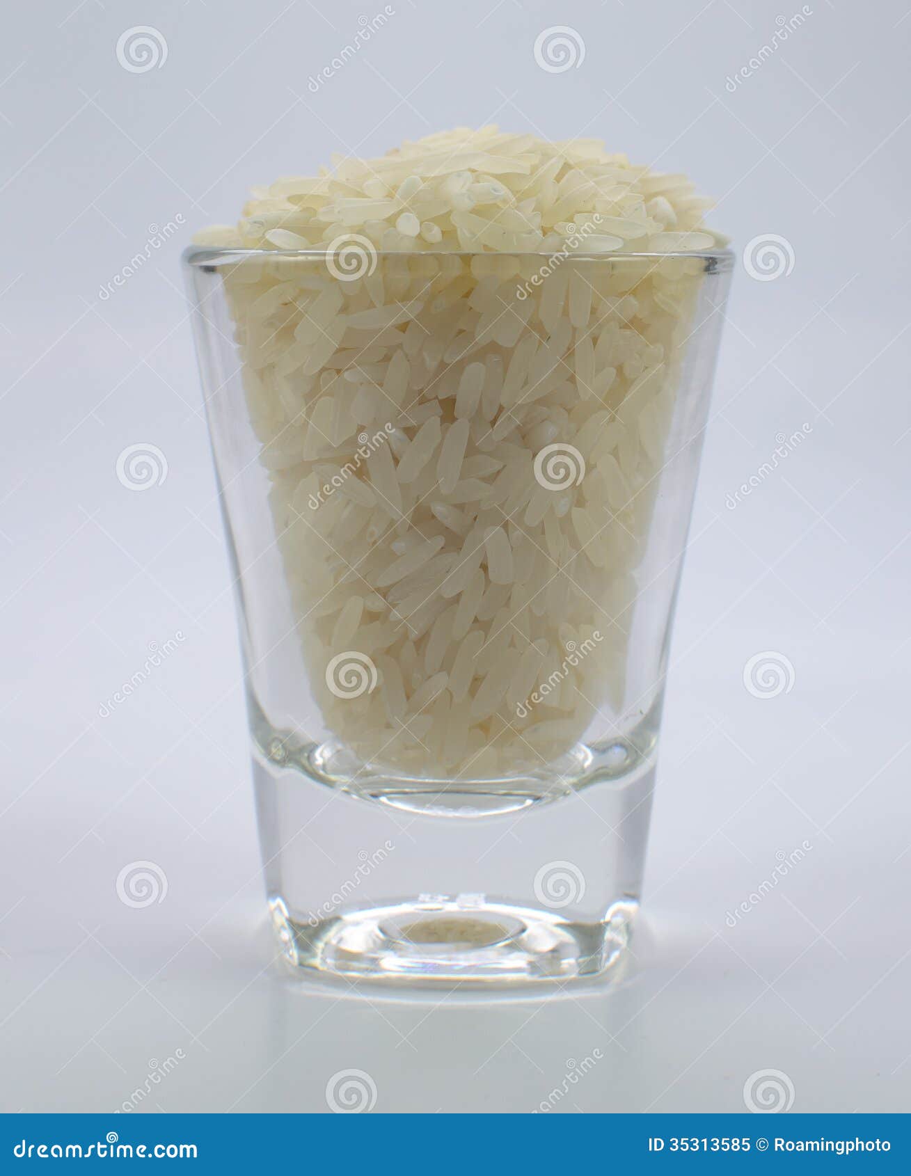 Rice stock image. Image of glass, organic, white, isolate - 35313585