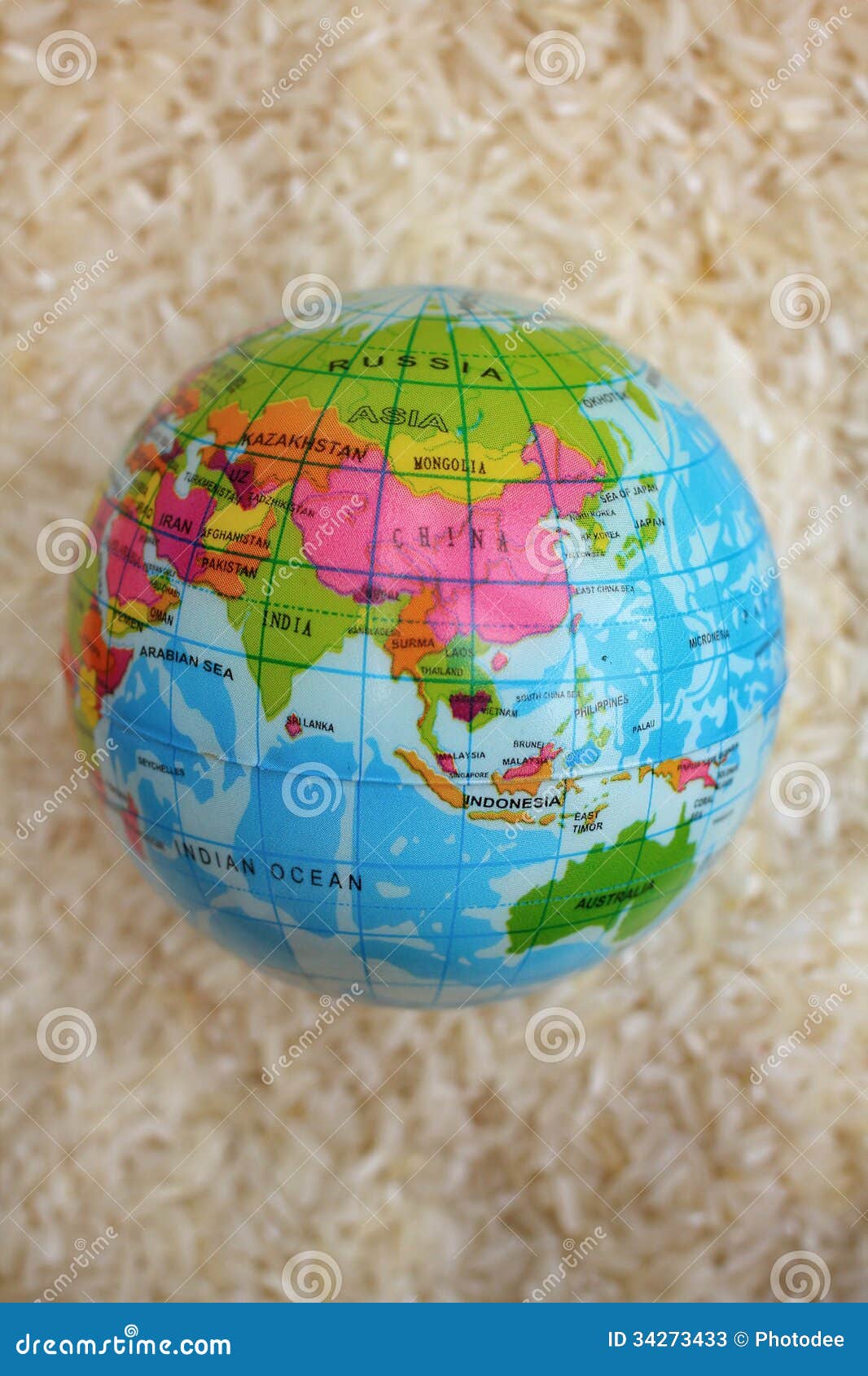 Rice grain stock image. Image of crop, cereal, business - 34273433