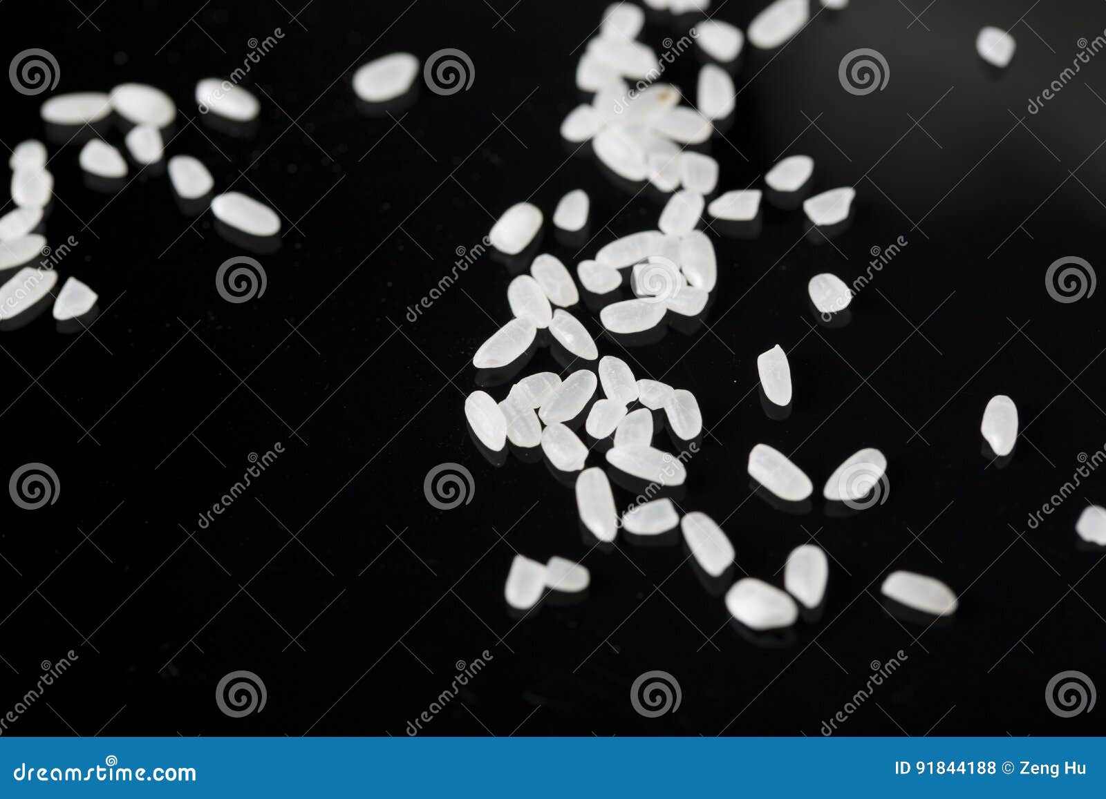 Rice grain closeup stock photo. Image of cereal, brown - 91844188