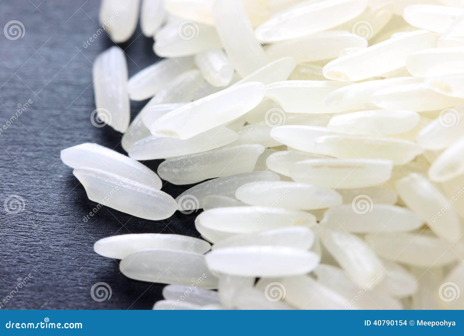 Rice grain in macro. stock photo. Image of food, grain - 40790154