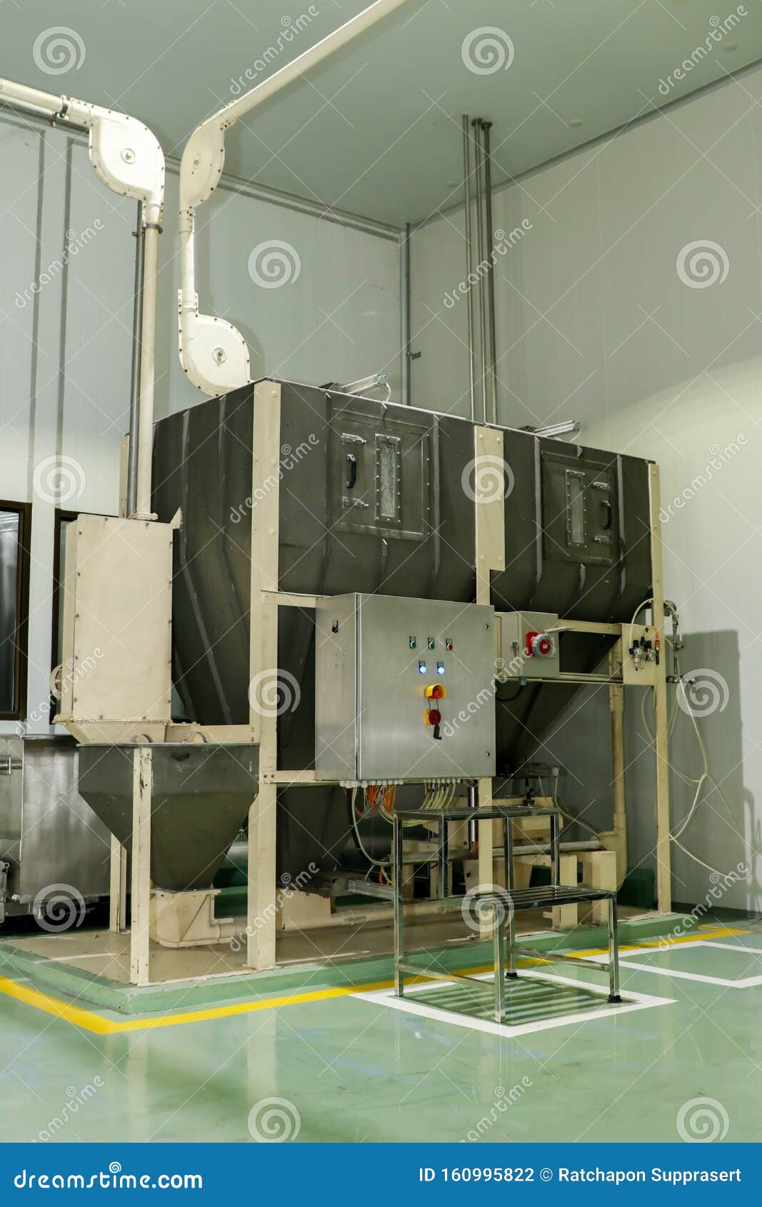 Rice Grinder before Going into the Brewing Process Stock Photo - Image ...