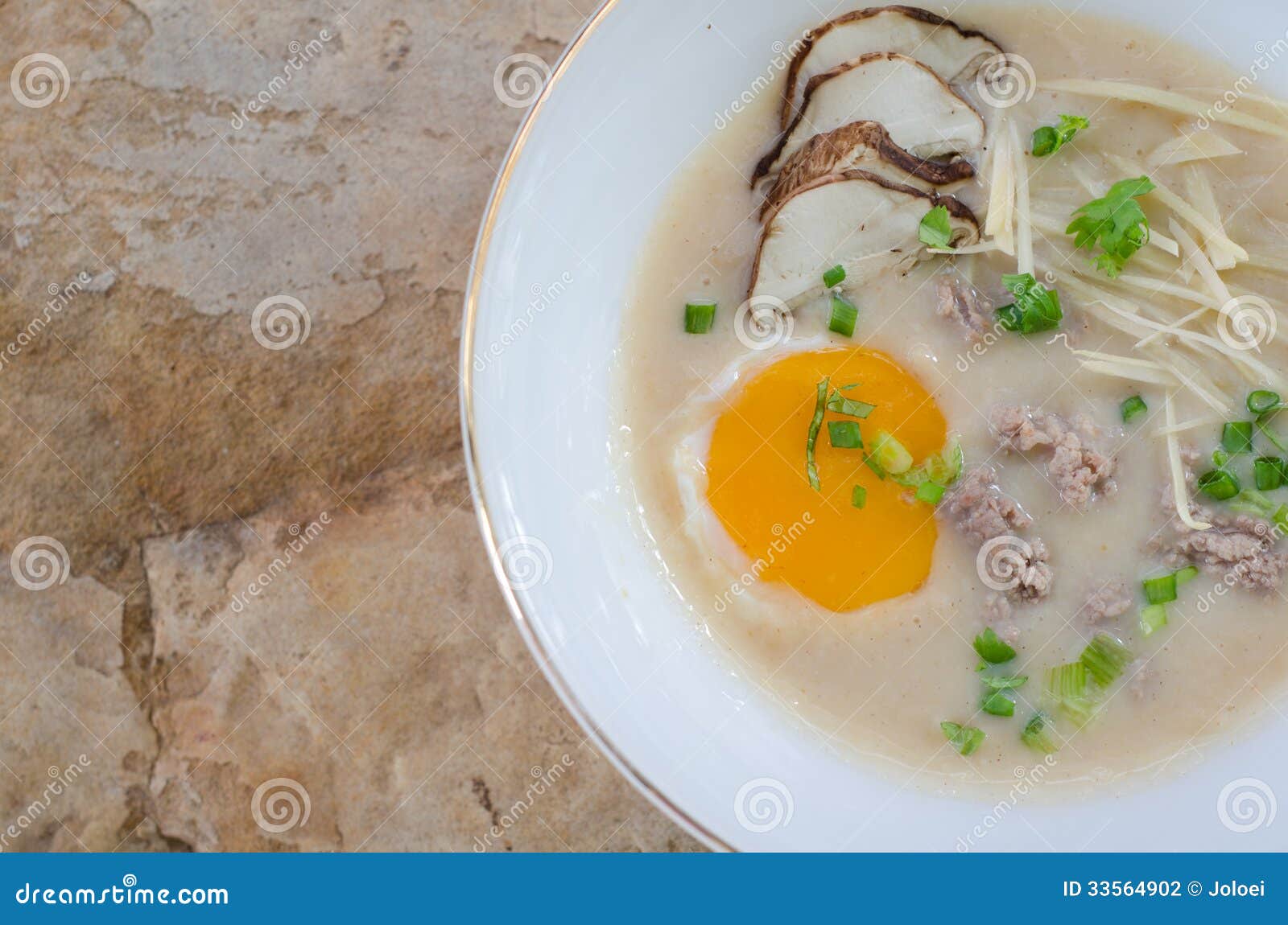 Rice gruel stock photo. Image of food, chinese, heat - 33564902