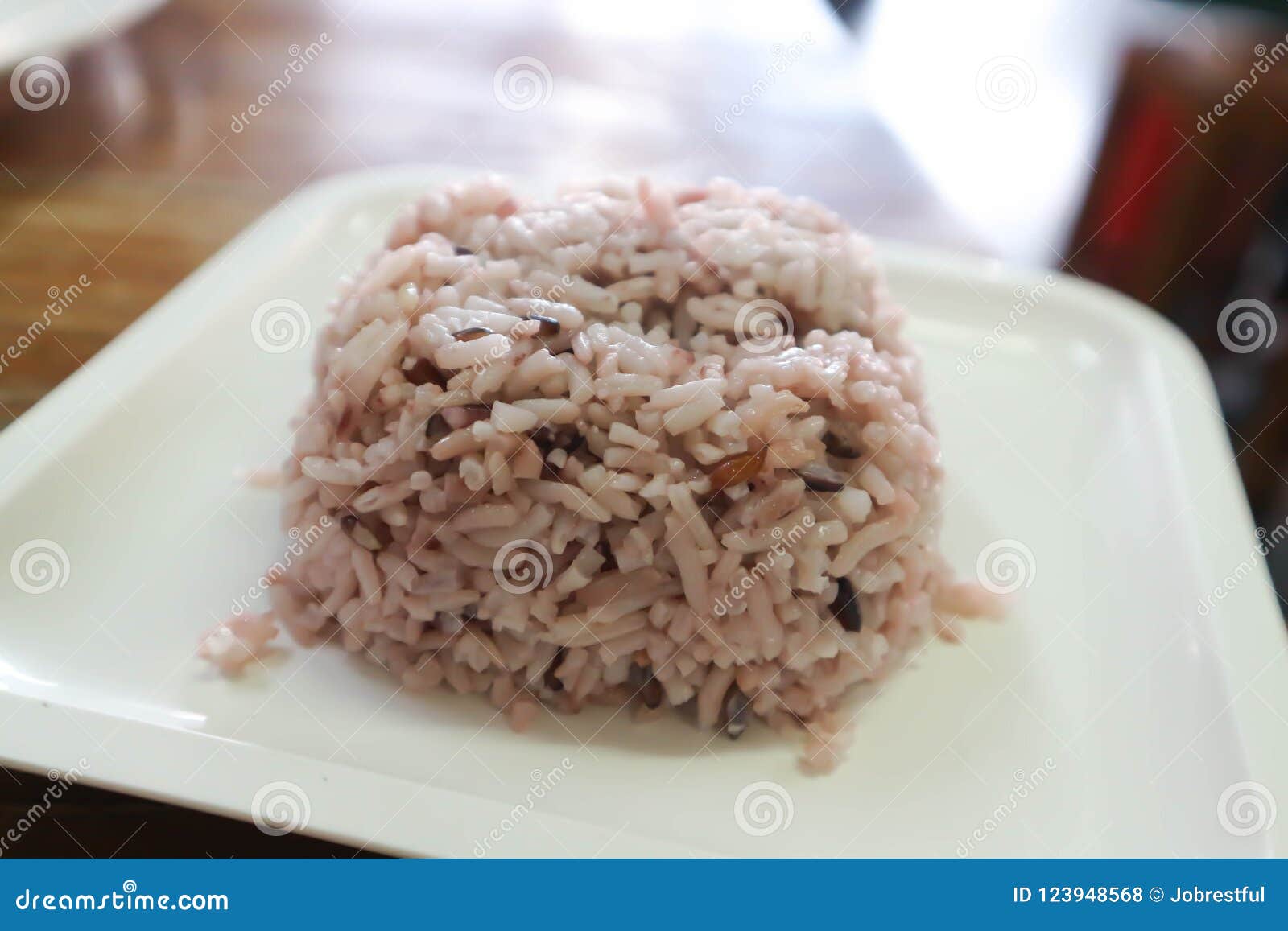 Rice ,half Milled Rice or Husked Rice Stock Photo - Image of clean ...