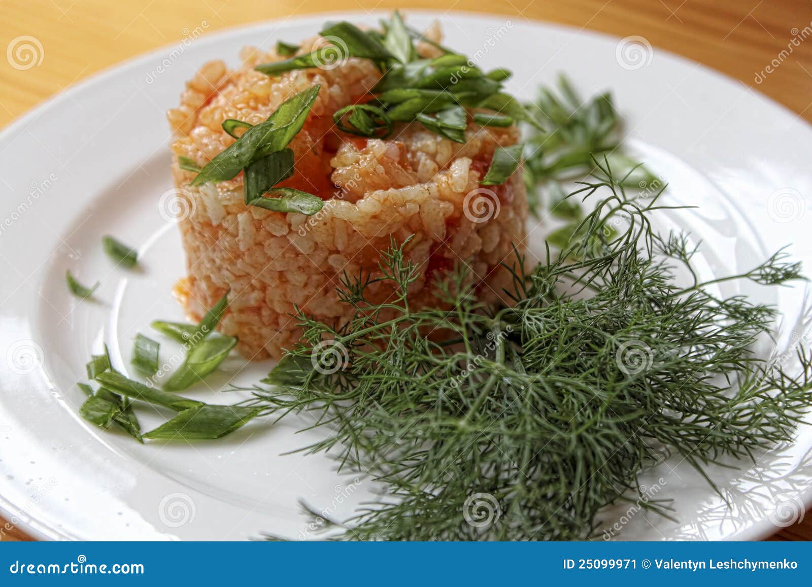 Rice in Hungarian style stock image. Image of paprika - 25099971