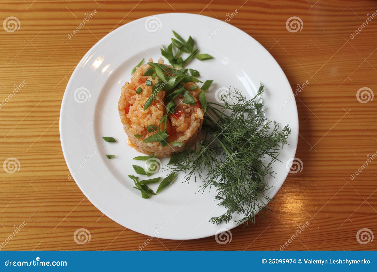 Rice in Hungarian style stock photo. Image of restaurant - 25099974